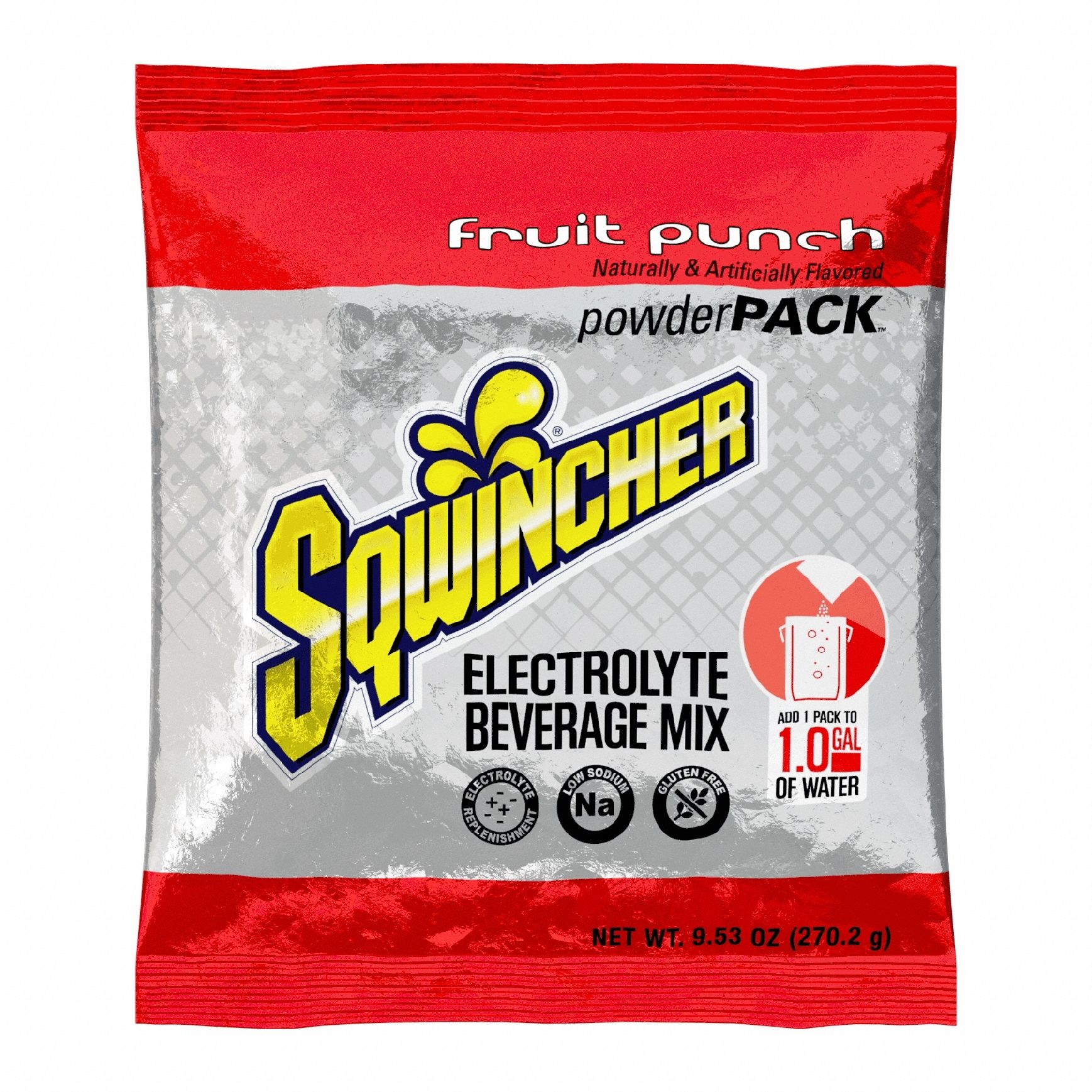 SQWINCHER, Fruit Punch, Bulk, Sports Drink Mix - 3UZK9|159016005 - Grainger