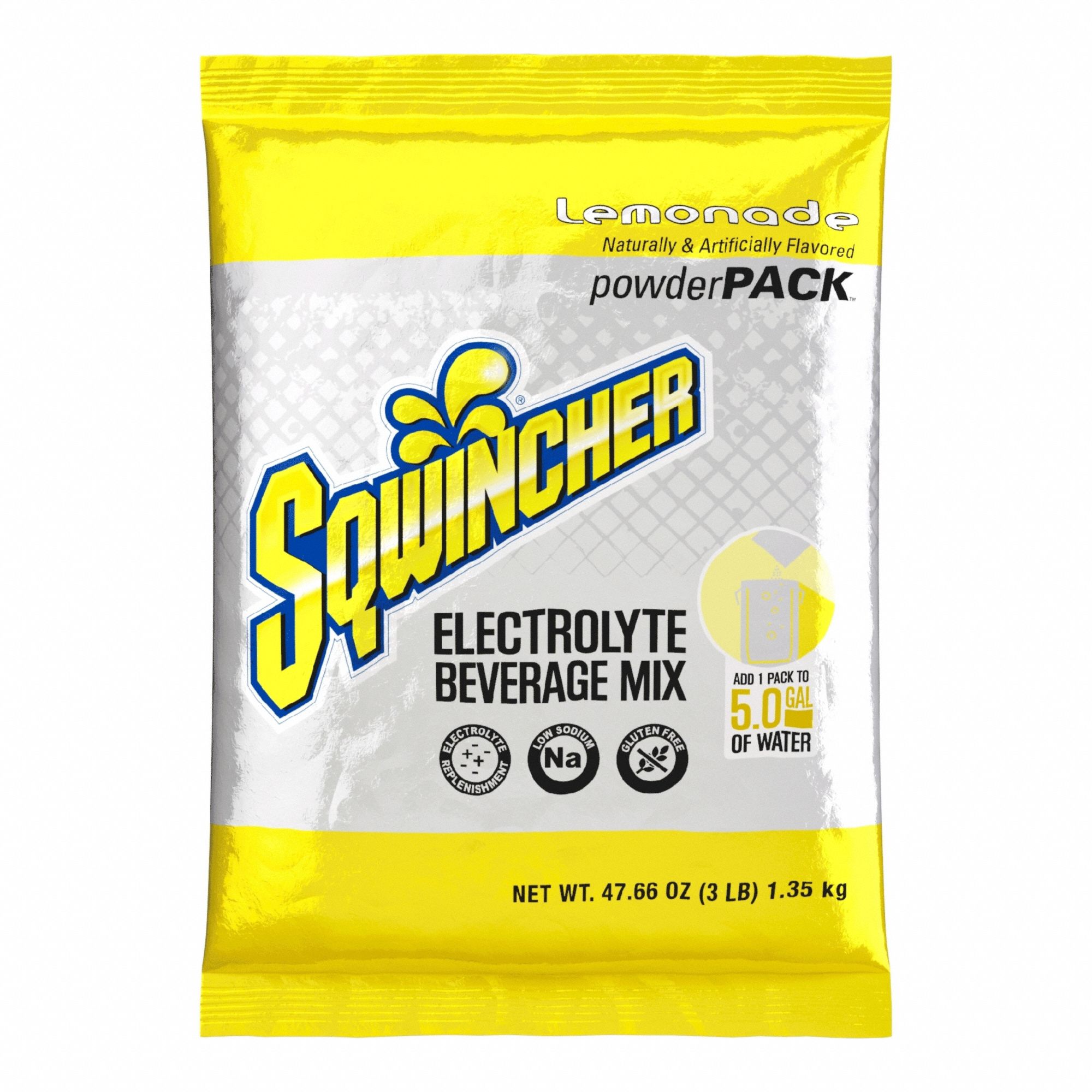 SQWINCHER, Lemonade, Bulk, Sports Drink Mix - 3UZR9|159016403 - Grainger