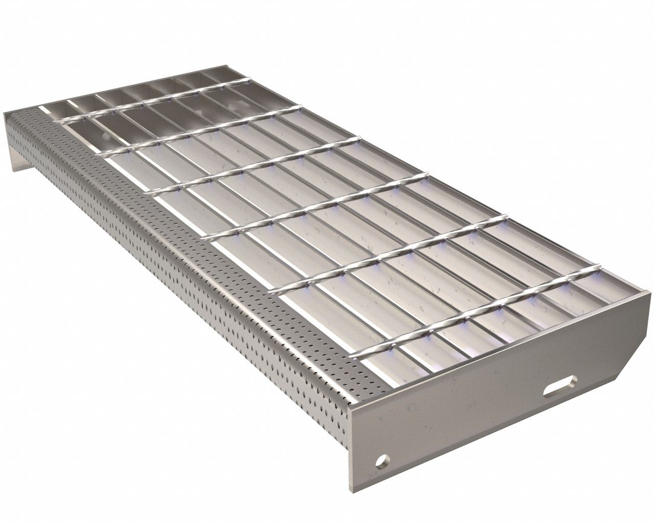 Stainless Steel 1 19 In Bearing Bar Spacing Bar Grating Stair Tread