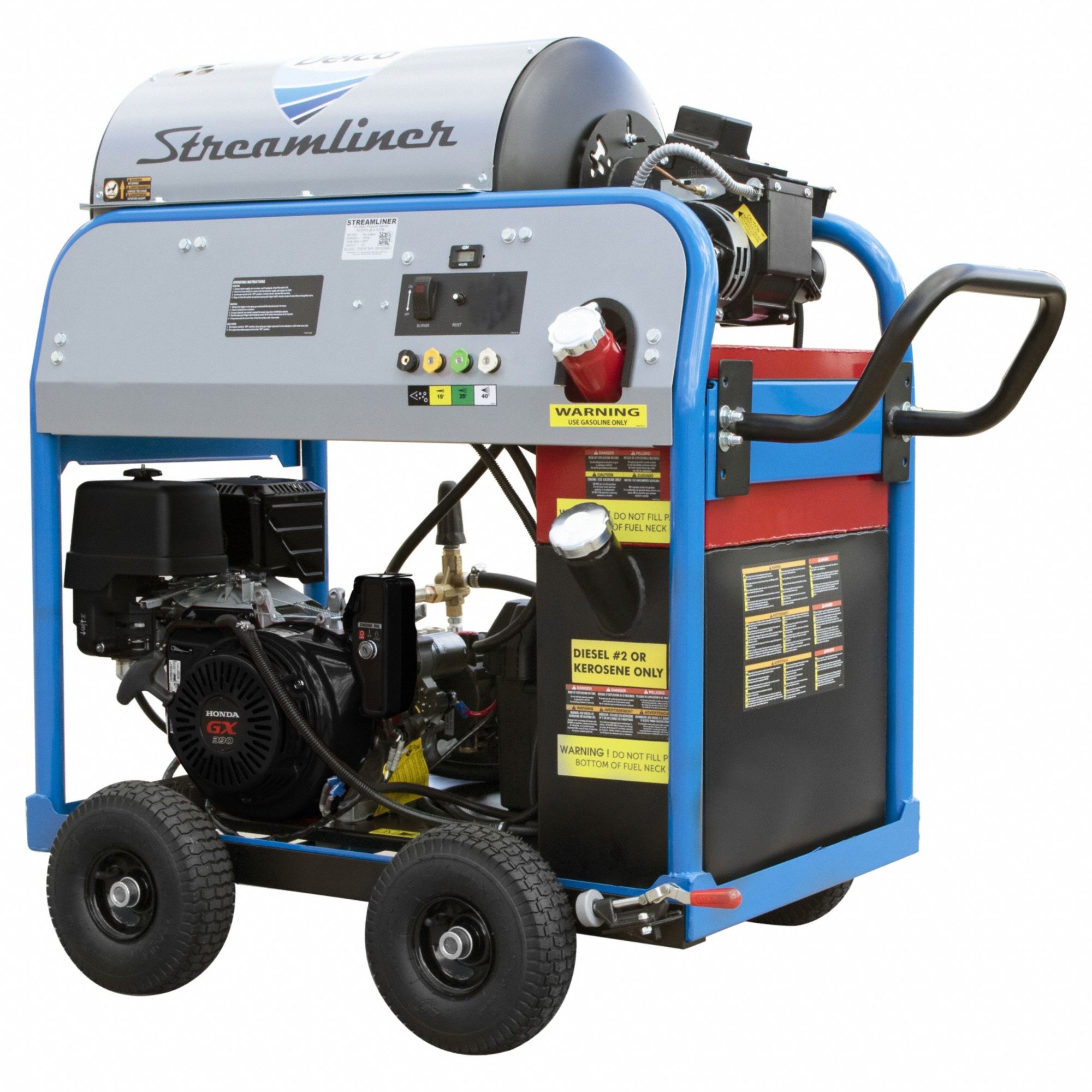 DELCO, Heavy Duty, Cart, Gas-Powered Pressure Washer - 460U25|65016 ...