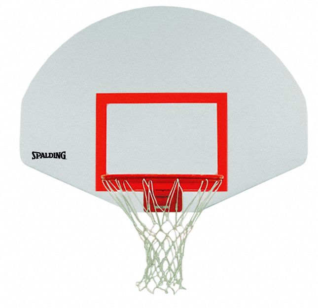 SPALDING, Steel, 39 in Overall Ht, Basketball Backboard - 817L58|413 ...