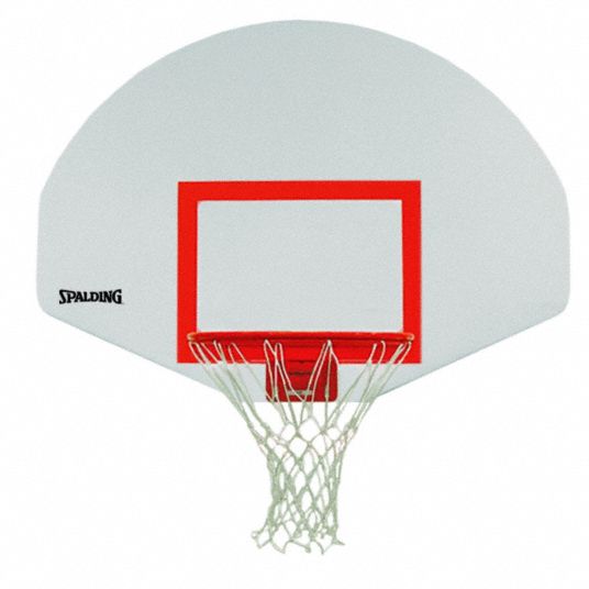 SPALDING, Steel, 39 in Overall Ht, Basketball Backboard - 817L58|413 ...
