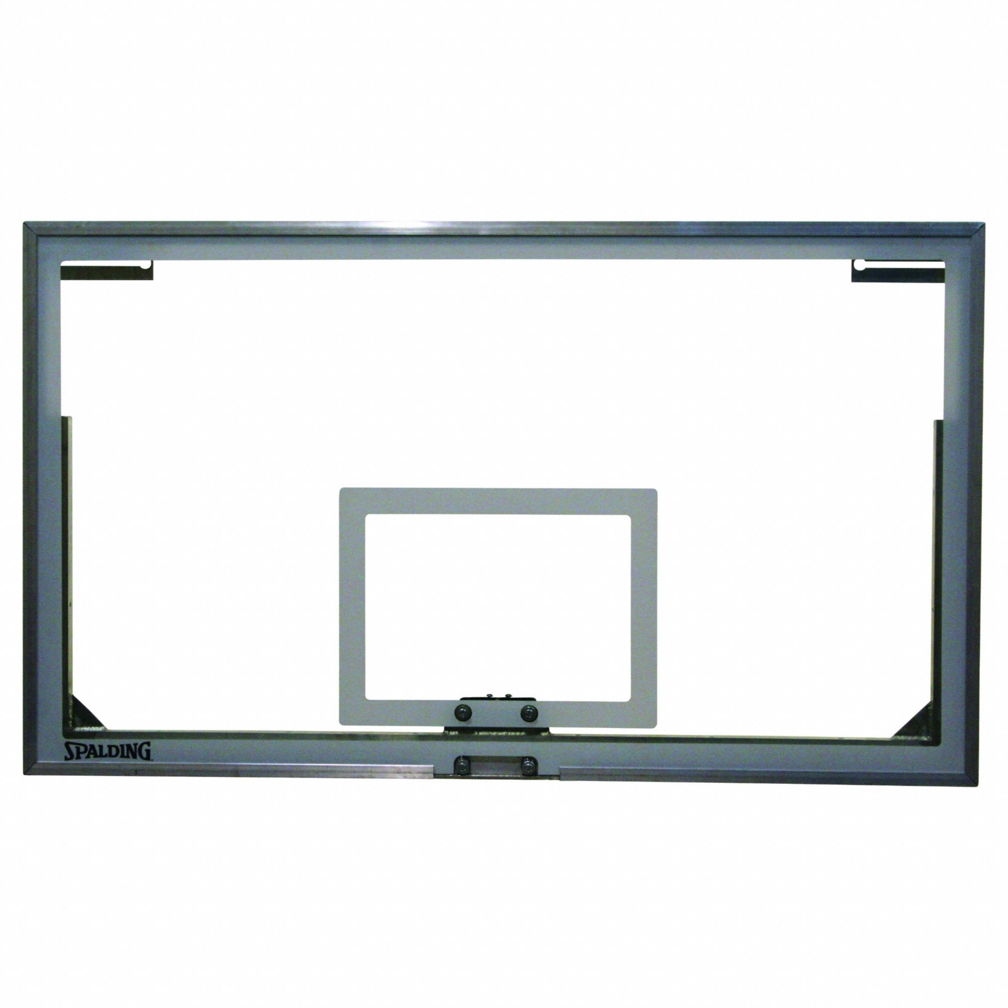 SPALDING, FIBA/NCAA/NFHS, Tempered Glass, Basketball Backboard - 817L53 ...