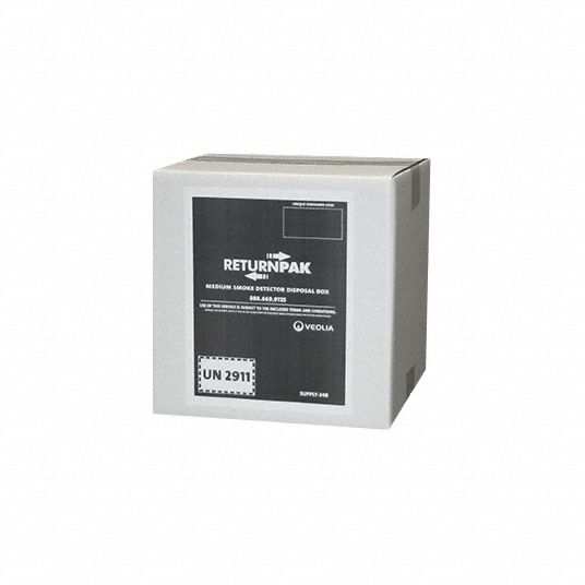 RETURNPAK, Intact Exempt Radioactive Smoke Detectors, Wt Dependent ...