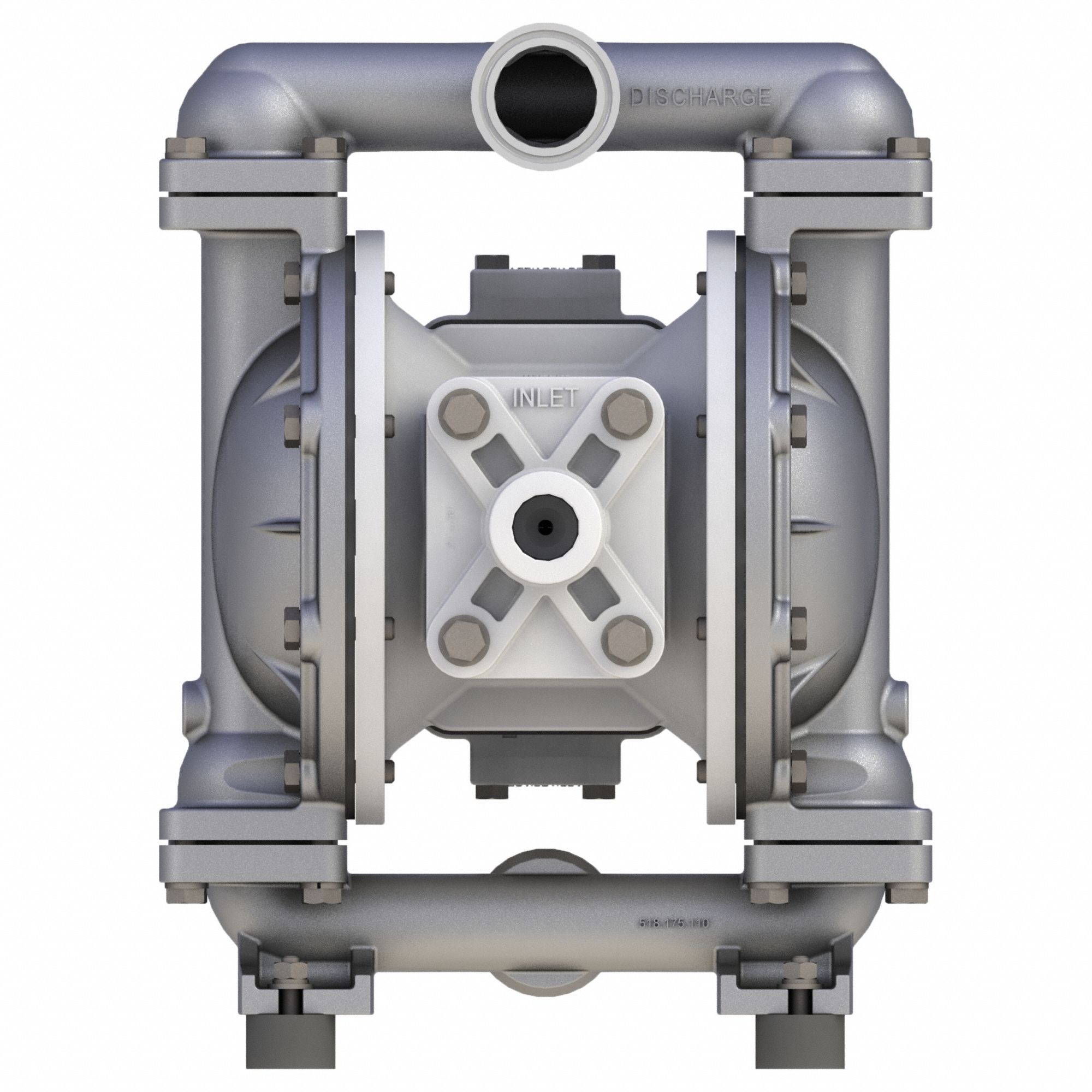 SANDPIPER, Air, 316 Stainless Steel, Air Operated Double Diaphragm Pump ...