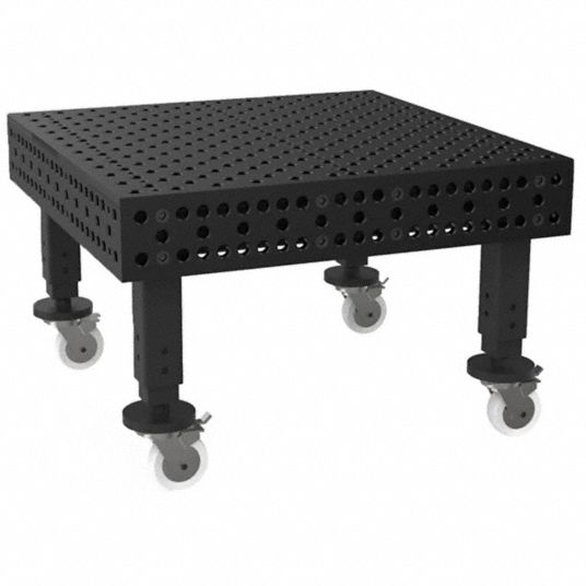 BUILDPRO, 37.4 in Ht, 47.2 in Dp, Welding Table - 800T91|T28-1212XQ-C1 ...