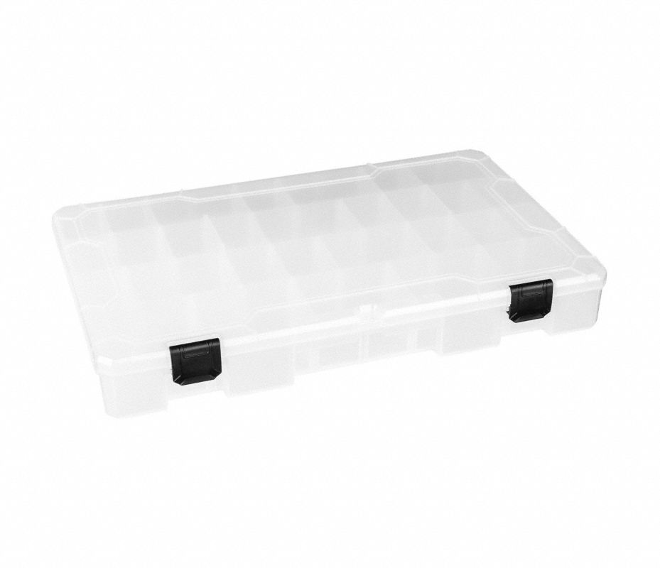 FLAMBEAU Caja con Compartimentos Ajustables, Pestillo Doble ...