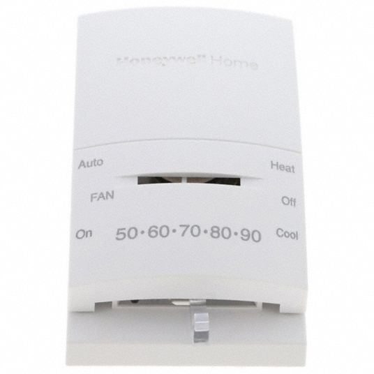 HONEYWELL HOME, Heat and Cool, Manual, Low Voltage Thermostat - 1JUB3 ...