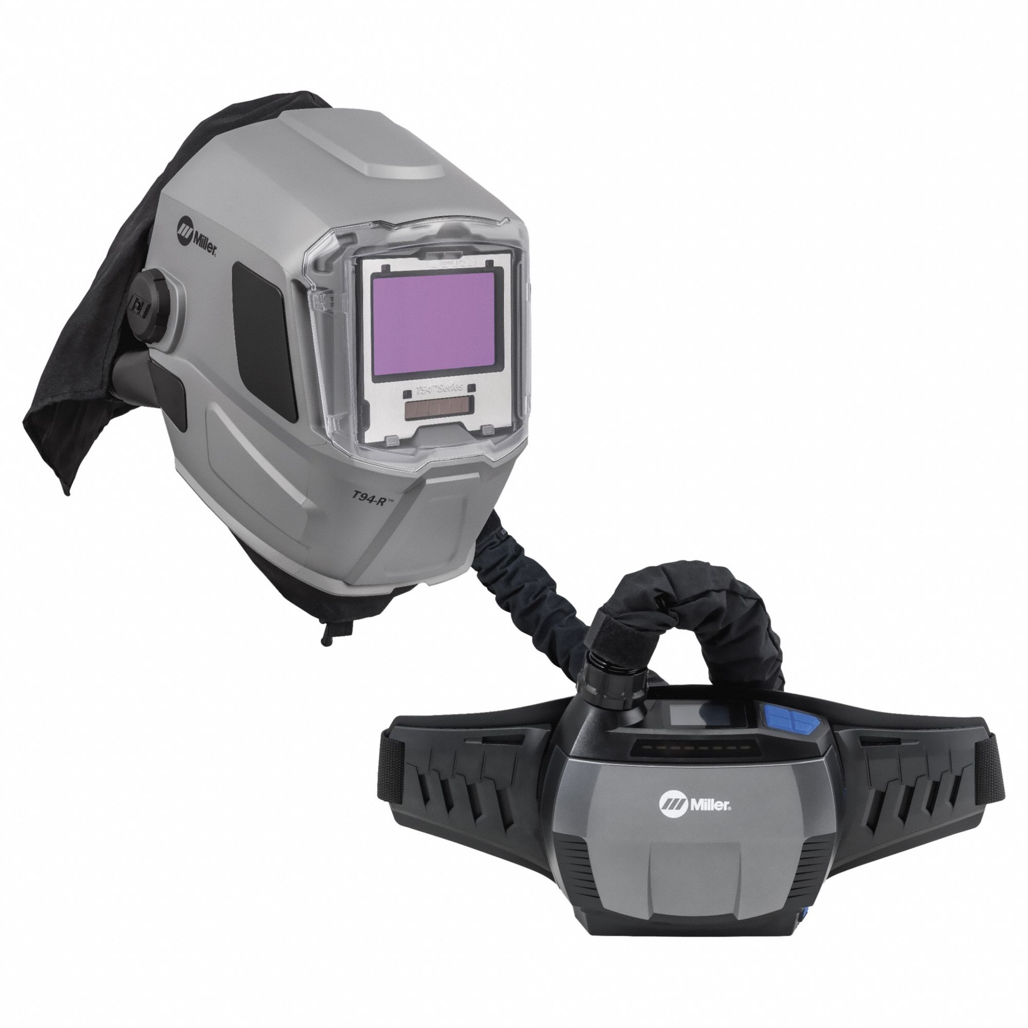 MILLER, Helmet, Belt-Mount, PAPR System - 818AA3|292753 - Grainger