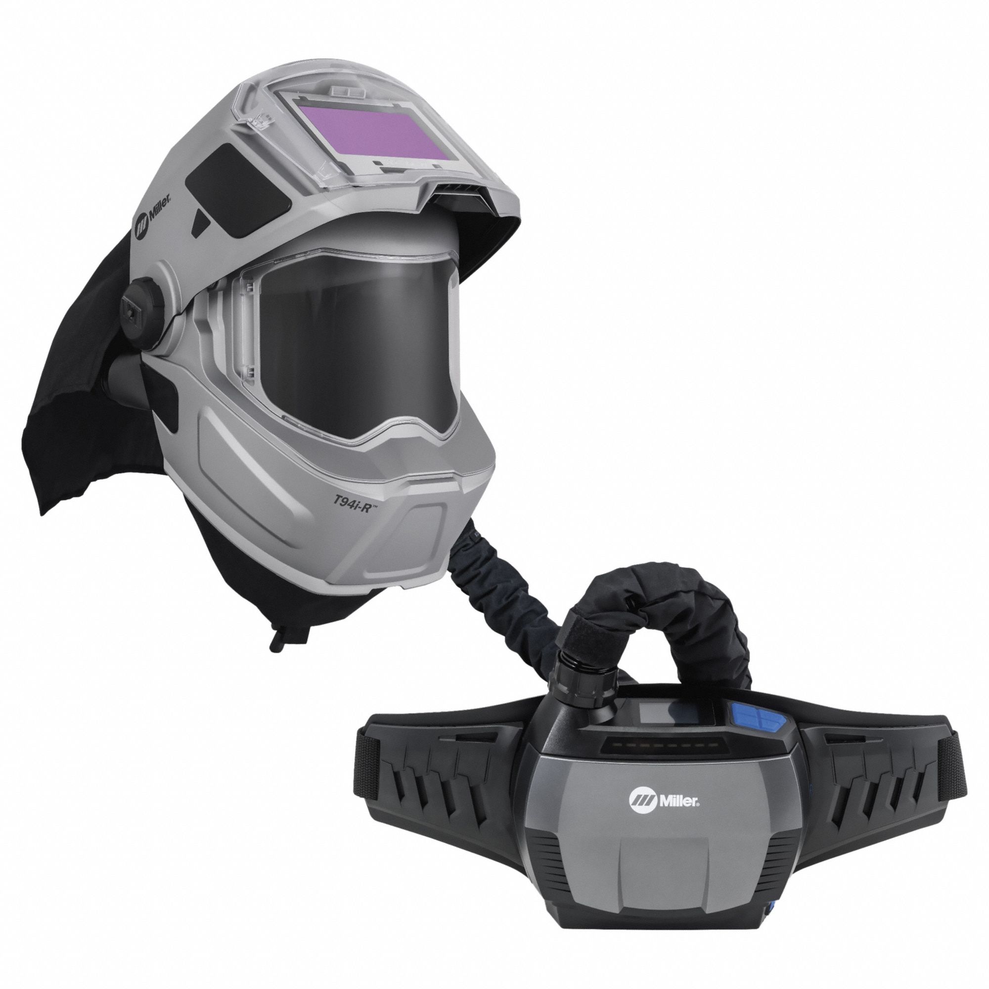 MILLER, Helmet, Belt-Mount, PAPR System - 818AA4|292754 - Grainger