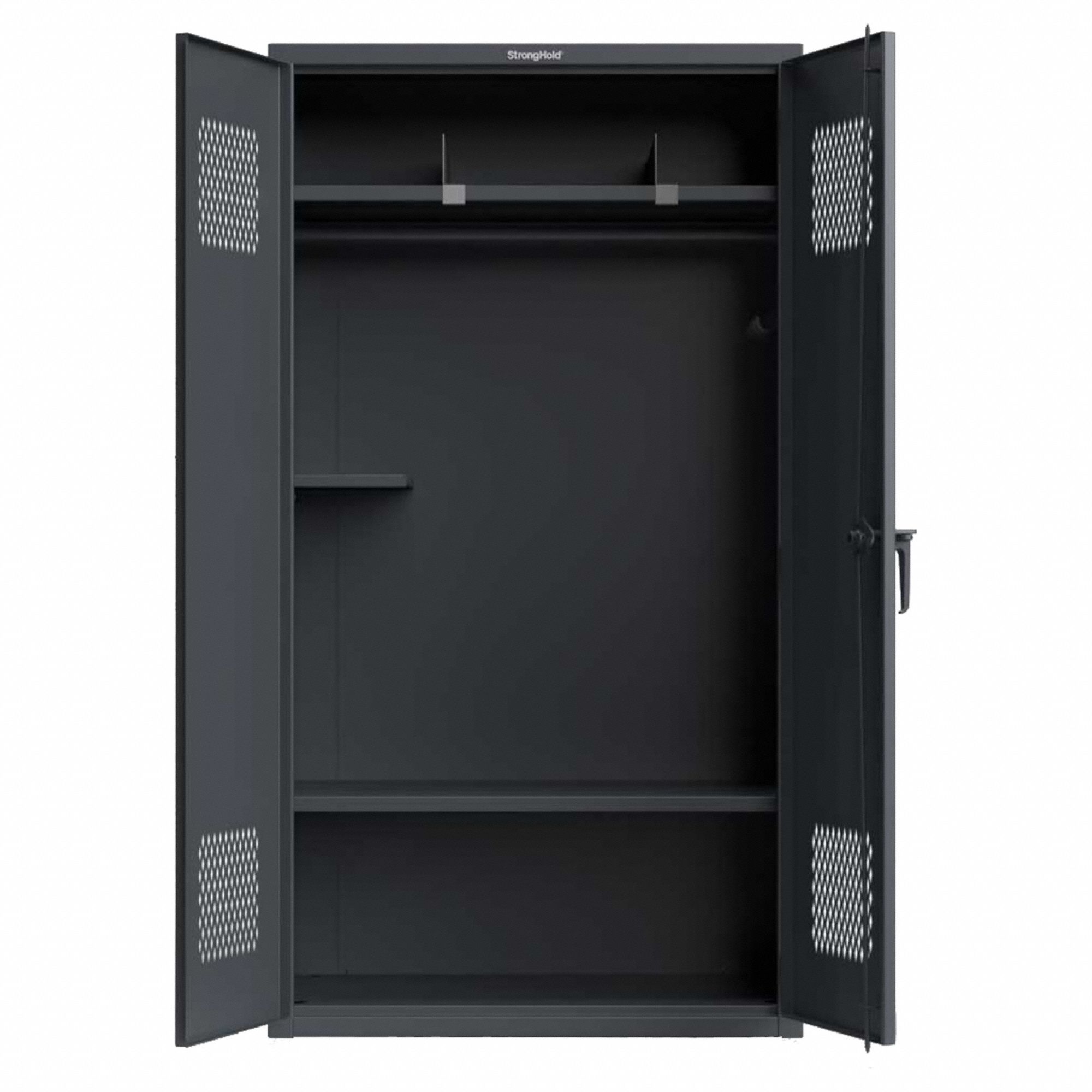 STRONG HOLD, 42 in x 24 in x 78 in, Steel, Locker - 804U79|TA-50-COM-L ...