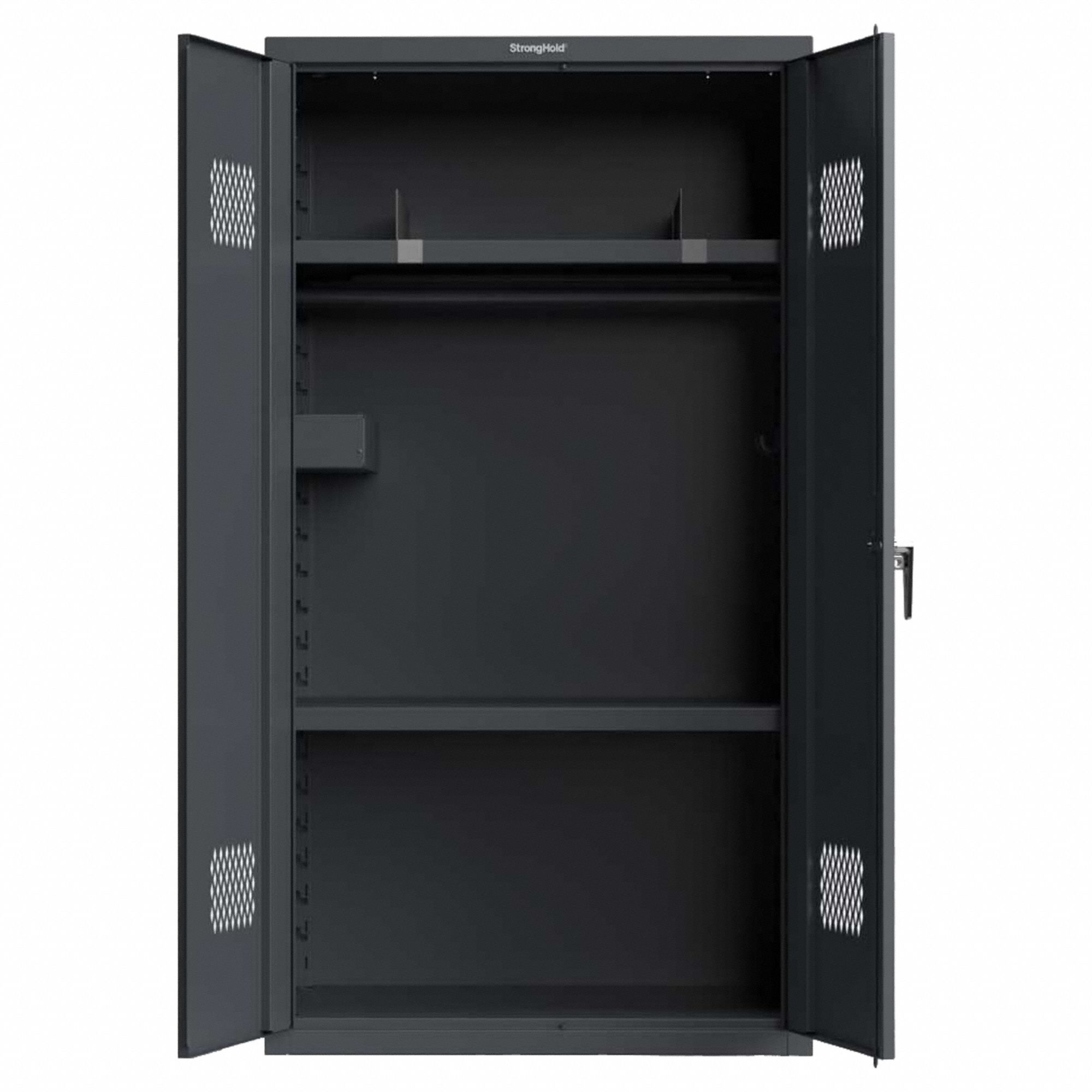 STRONG HOLD, 42 in x 24 in x 78 in, Steel, Locker - 804U50|TA-50-COM-P ...