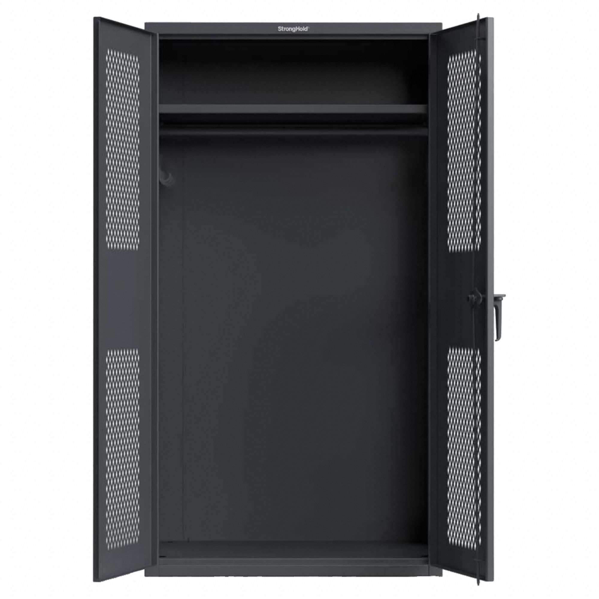 STRONG HOLD, 42 in x 24 in x 78 in, Steel, Locker - 804U76|TA-50-PER-L ...