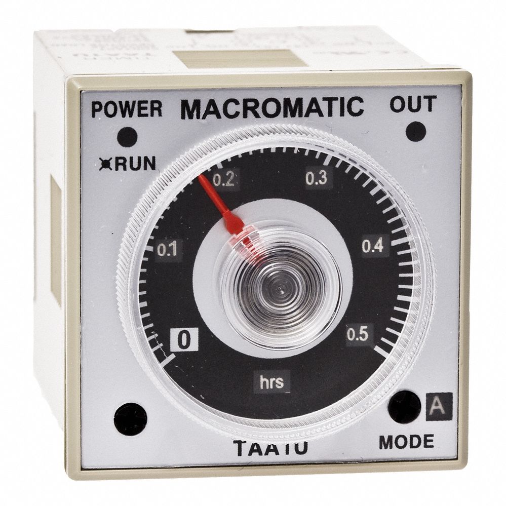MACROMATIC, Socket Mounted, 100 to 240V DC/24 to 240V AC, Time Delay ... MACROMATIC, Socket Mounted, 100 to 240V DC/24 to 240V AC, Time Delay ...
