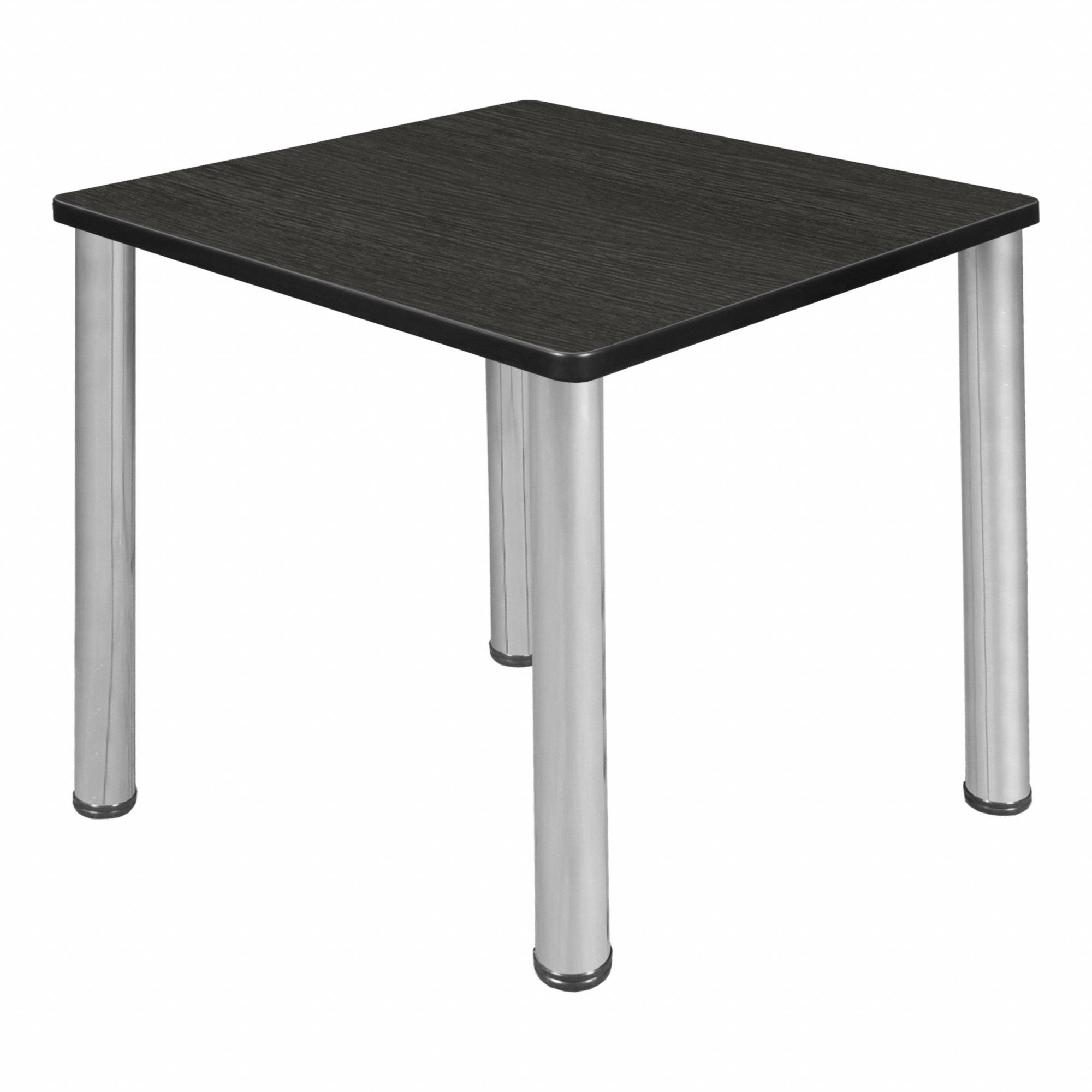 KEE, Melamine, Gray, Cafe/Breakroom Table - 824W17|TB3030AGBPCM - Grainger