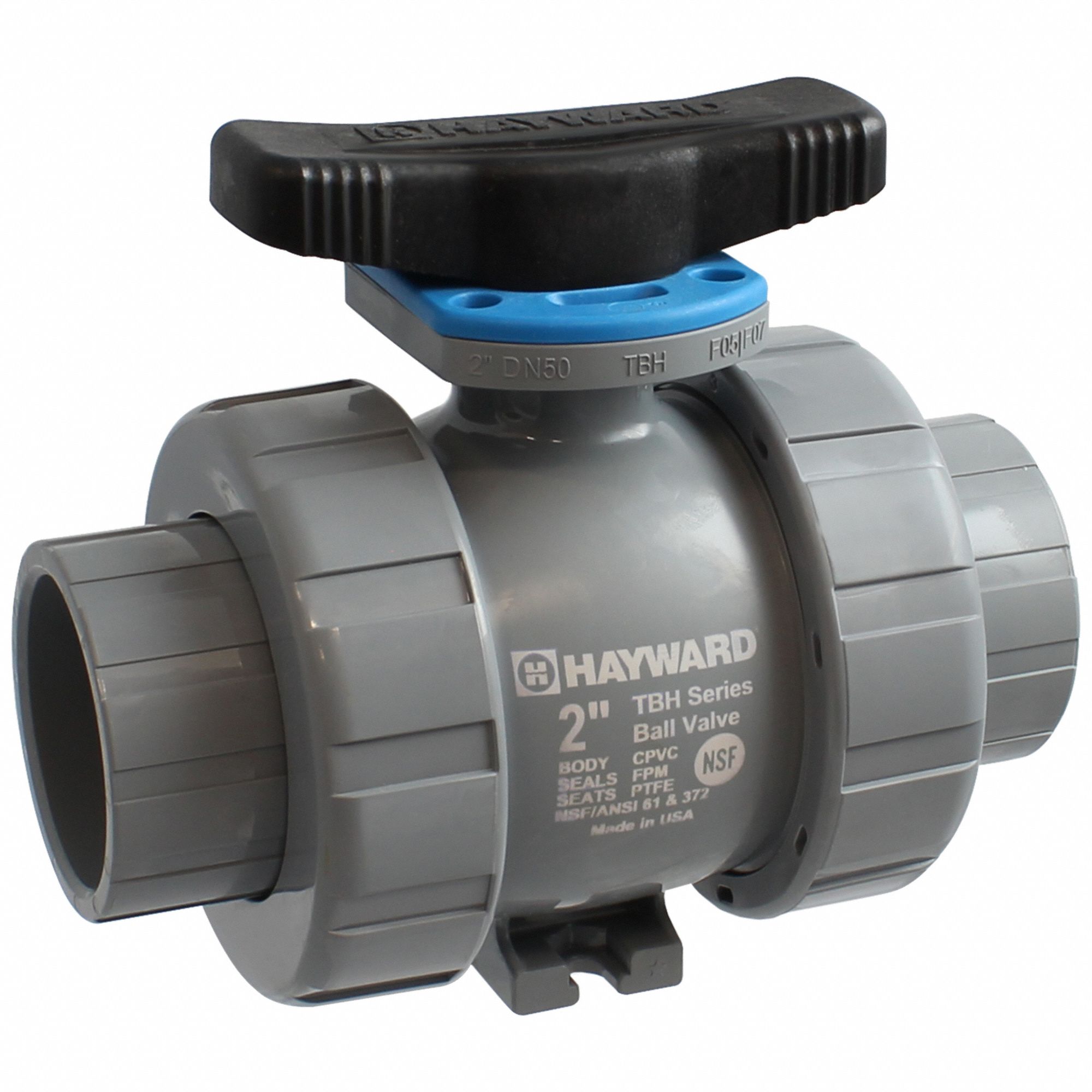 HAYWARD FLOW CONTROL, 3 in, CPVC, Manual Two-Way Ball Valve - 797ZL7 ...