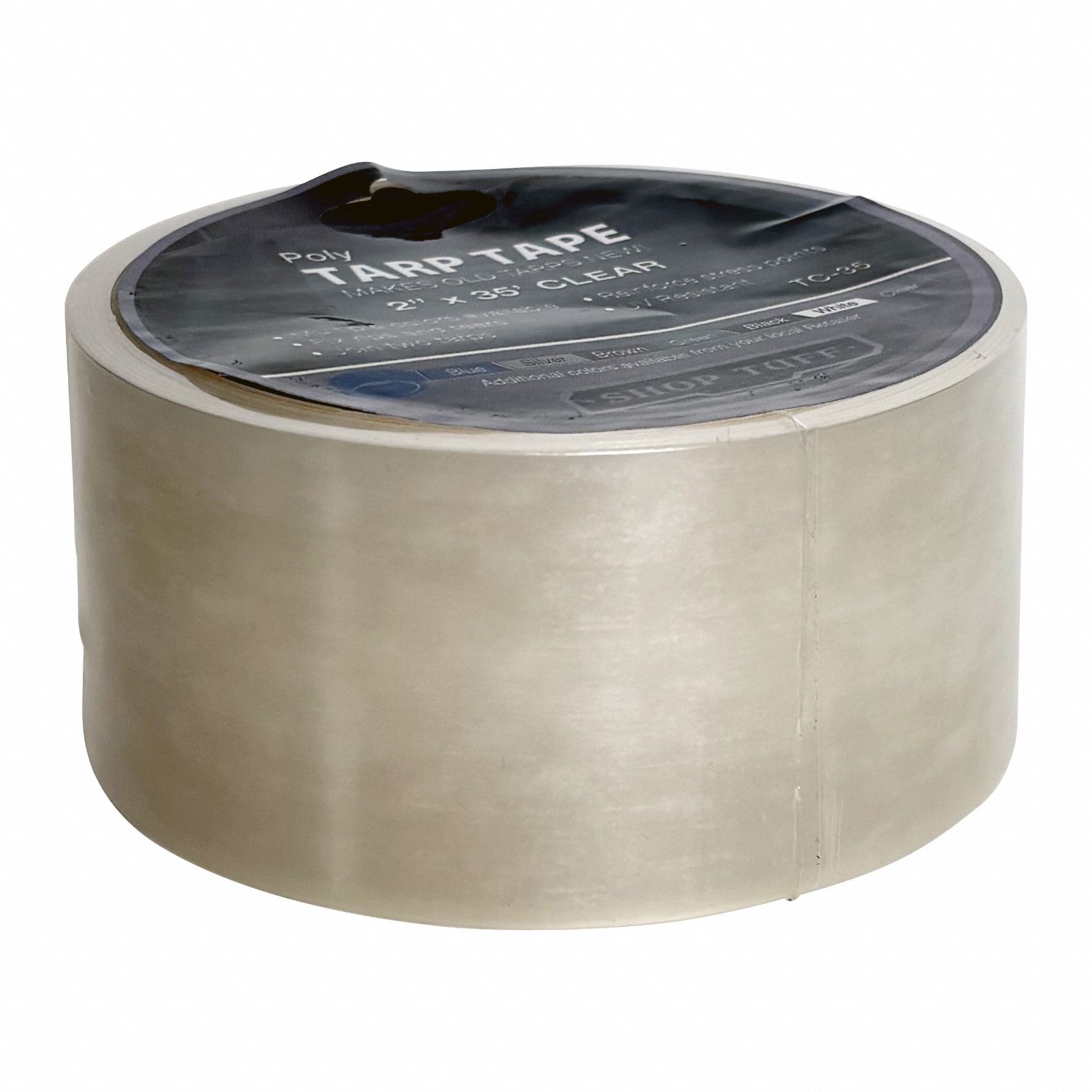 Clear, Polyurethane, Tarp Tape - 9HYT8|TC-35 - Grainger