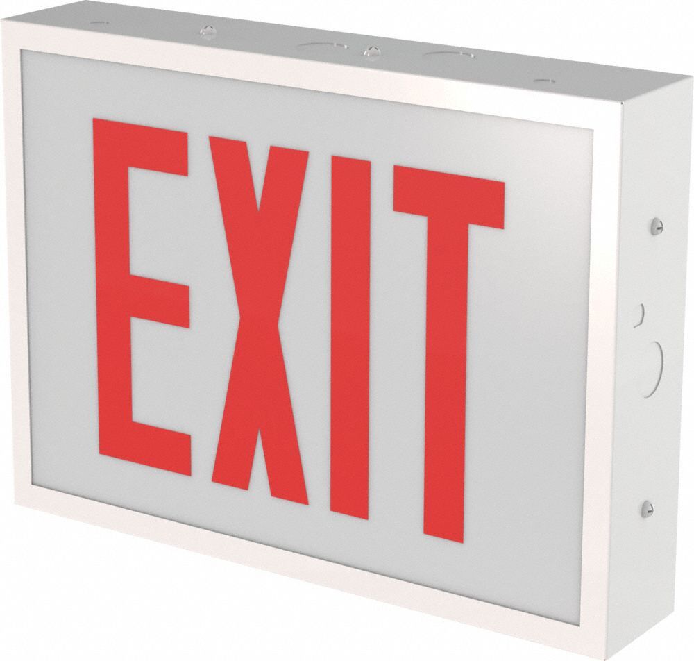 Emergency Battery Backup, LED, Exit Sign - 811D18|TCE RG EL M4 - Grainger