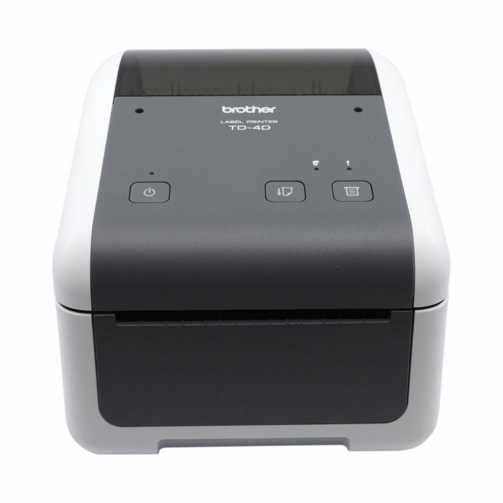 BROTHER, Direct Thermal, 4.09 in Max. Print Wd, Label Printer - 828A68 ...
