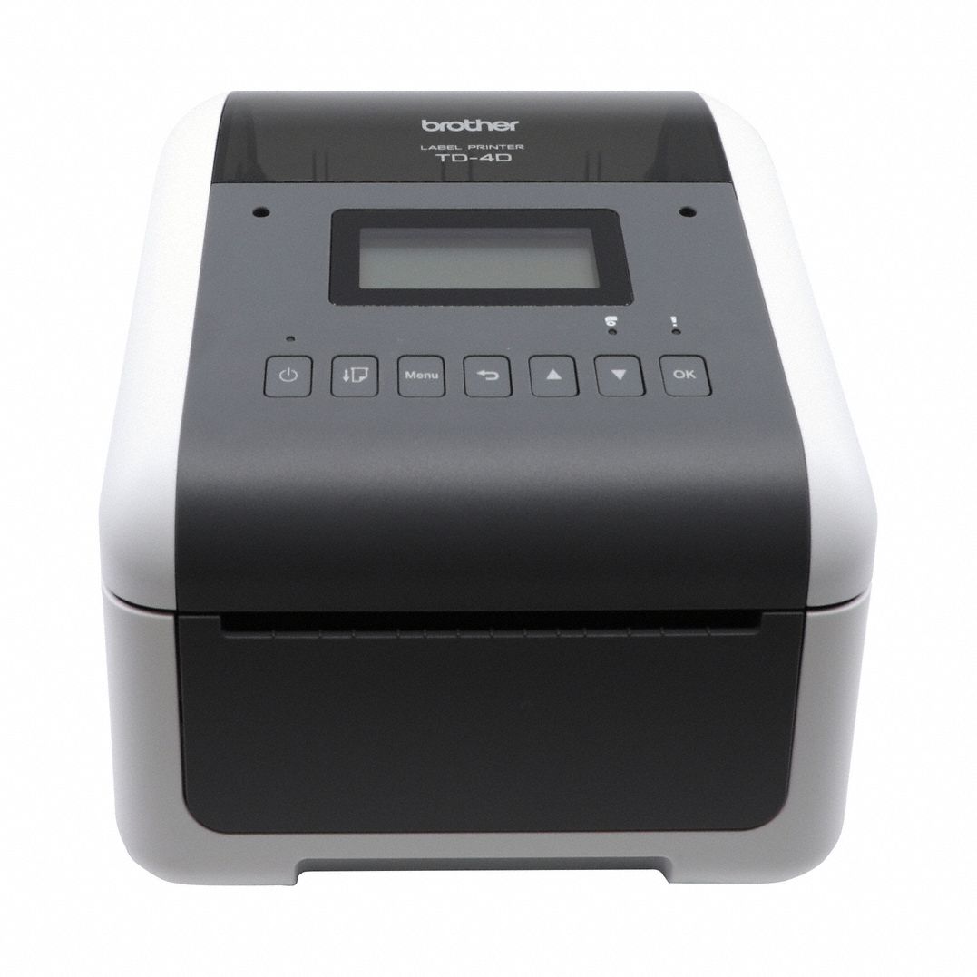 BROTHER, Direct Thermal, 4.27 in Max. Print Wd, Label Printer - 828A81 ...