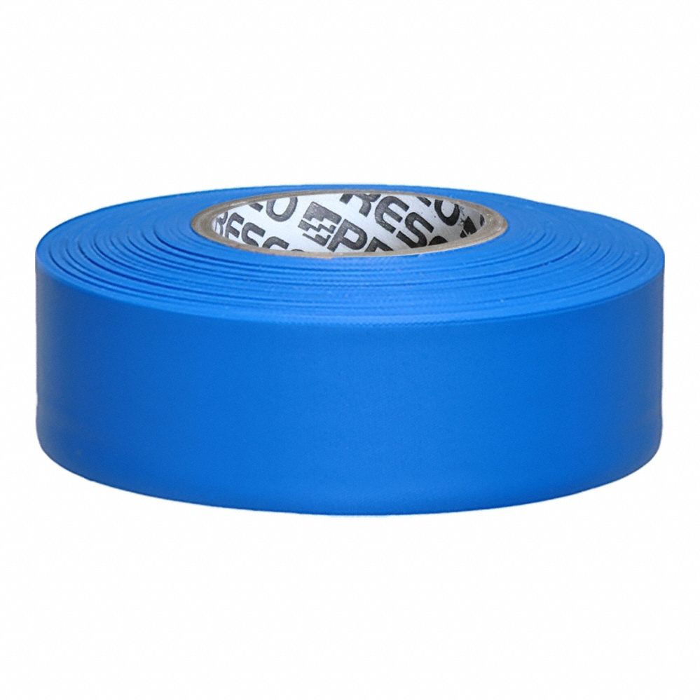 Blue, No Legend, Flagging Tape - 8C628|TFB-200 - Grainger