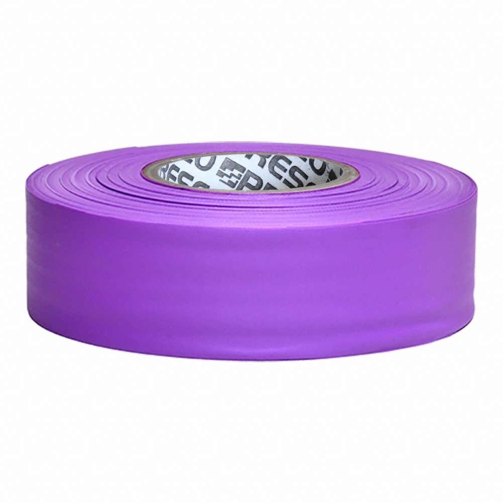 Purple, No Legend, Flagging Tape - 6GJK2|TFPP-200 - Grainger