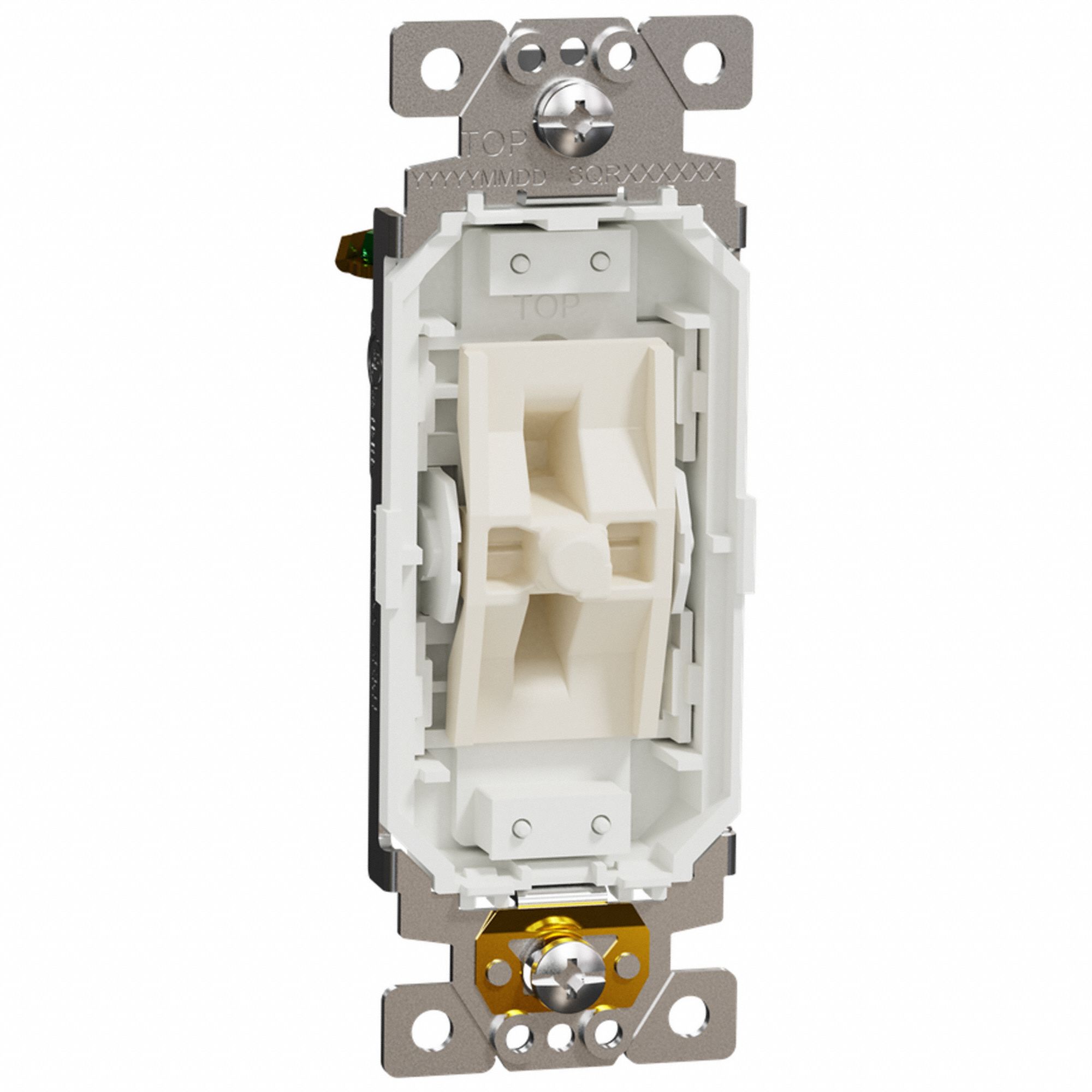 SQUARE D WALL SWITCH,20 A,METAL,PLASTIC - Wall Switches - TLQSQR14201XX ...