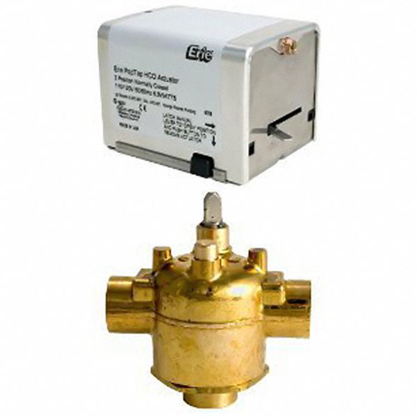 ERIE ZONE VALVE,3-WAY/DIVERTING,SWEAT 1/2 - Zone Valves ...