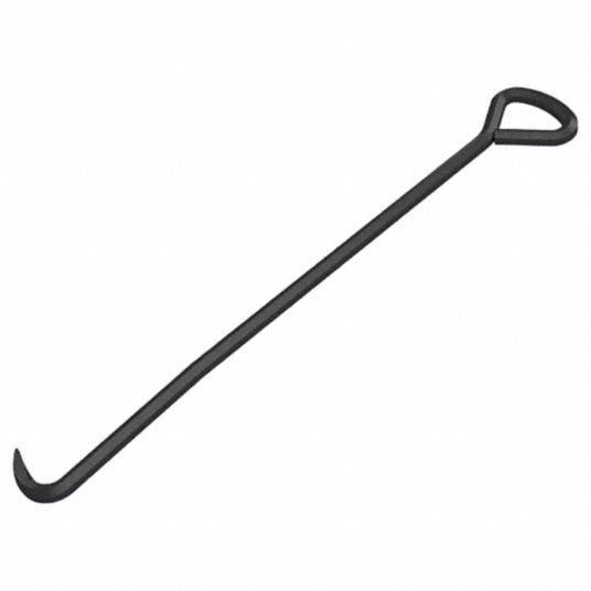 PIG, Iron/Steel, Black, Grate Lifting Hook - 452L95|TLS330 - Grainger