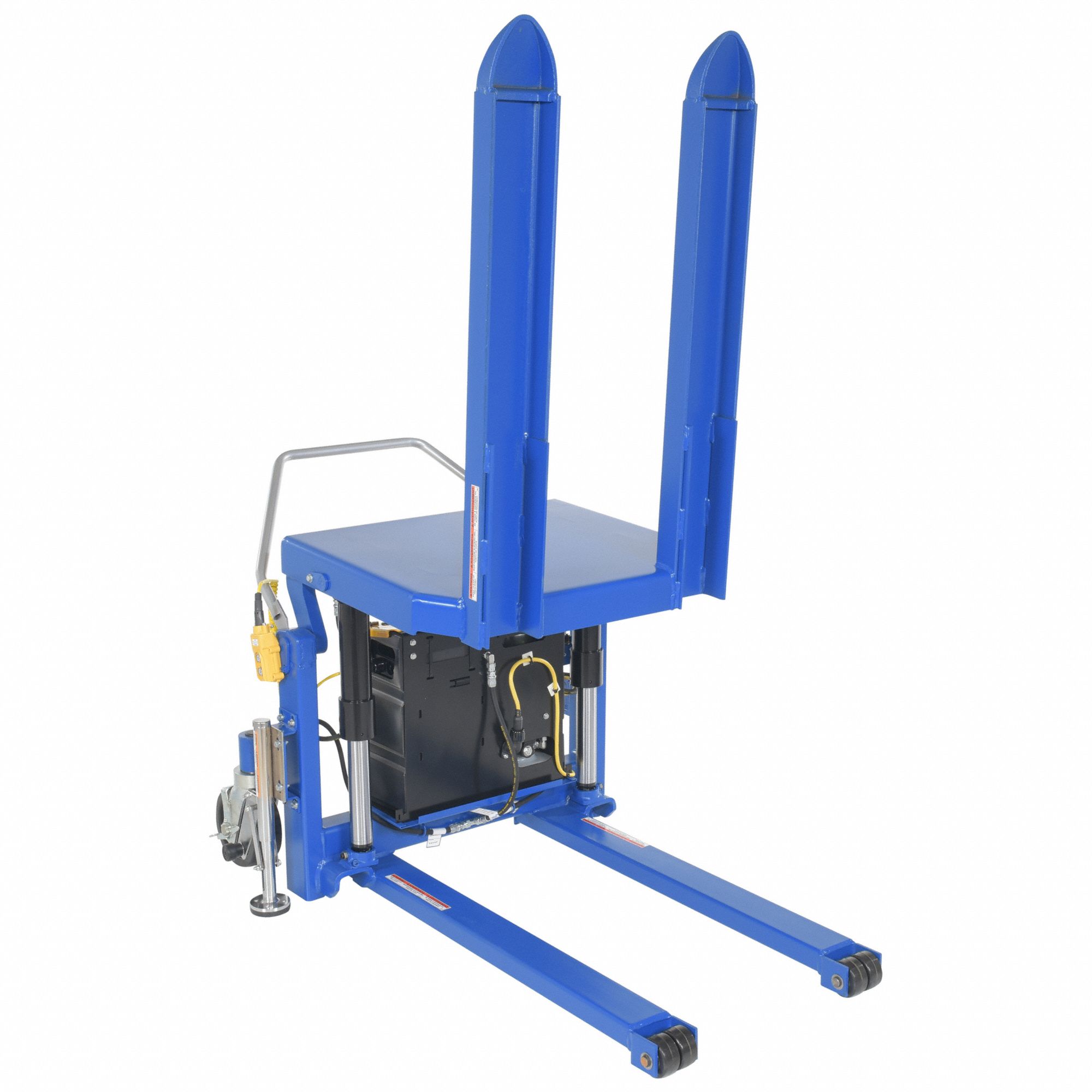 VESTIL, 2,000 lb Load Capacity, 26 in Wd Across Forks, Steel Tilt Master DC Powered 2k - 797V77 ...