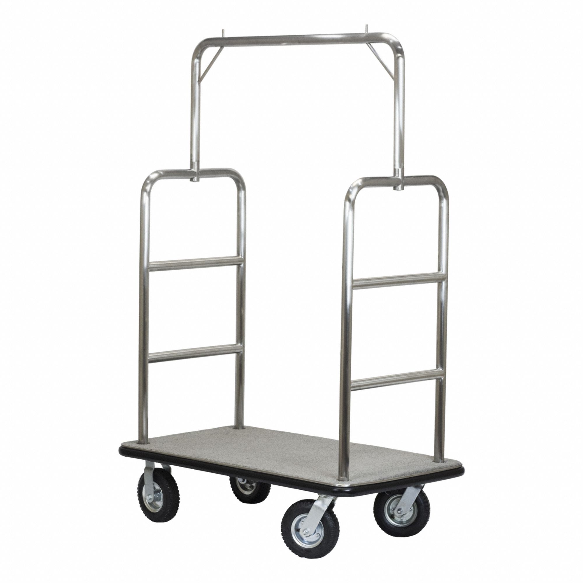 HOSPITALITY 1 SOURCE, 1 1/2 in Frame Dia, 48 in Overall Lg, Bellman ...