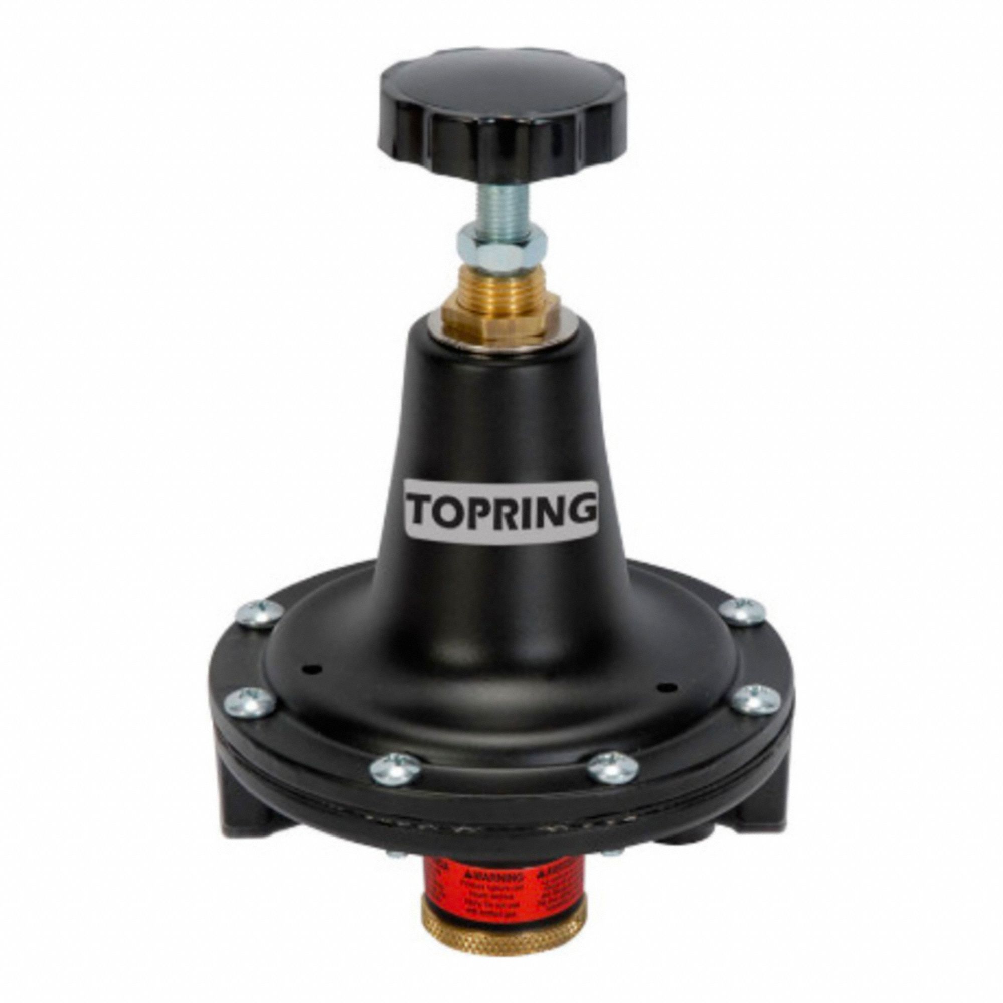 TOPRING PRECISION REGULATOR, ZINC, ⅜" NPT AIR INLET/OUTLET, OPERATING ...