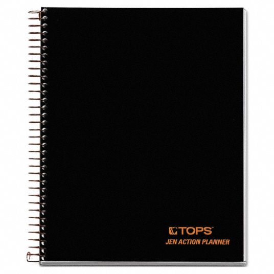 TOPS, Undated Format, 8 1/2 in Sheet Ht, Planner - 35W958|TOP63827 ...