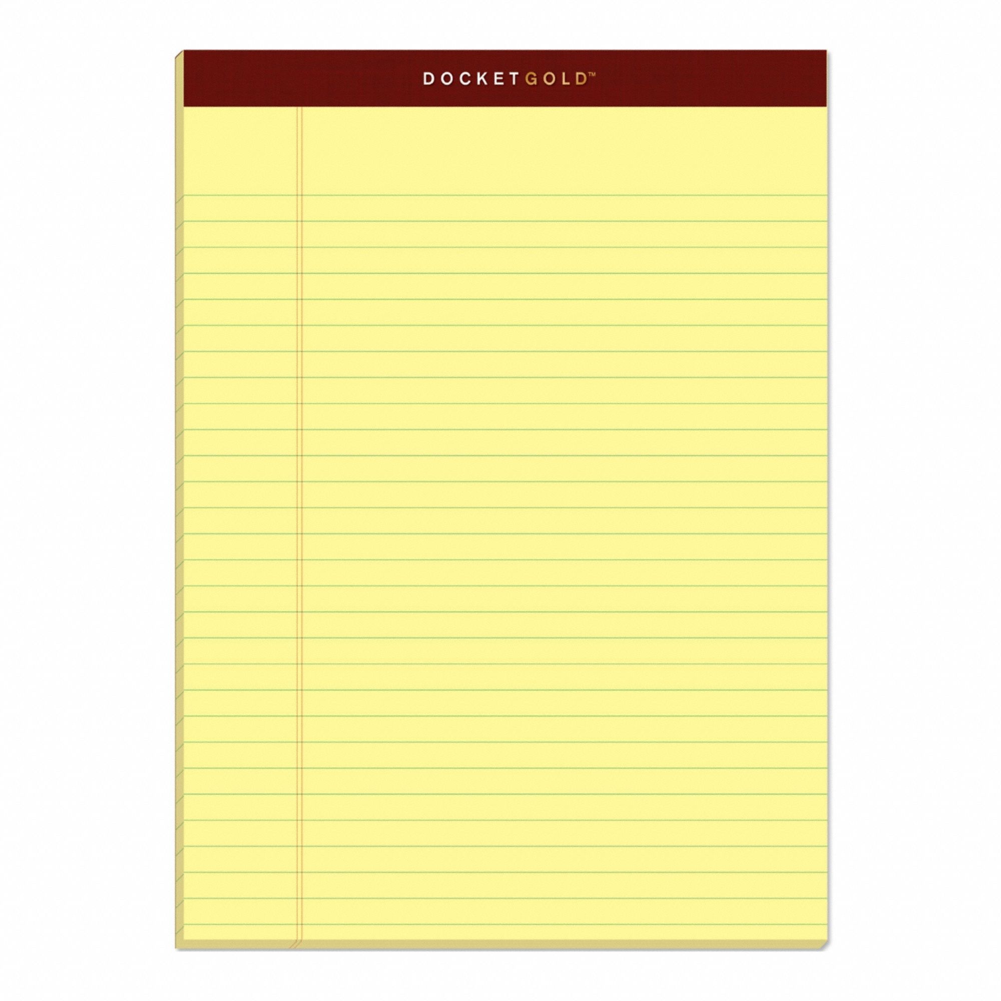 TOPS, 8-1/2 in x 11-3/4 in Sheet Size, Legal, Notepad - 35W963|TOP63950 ...