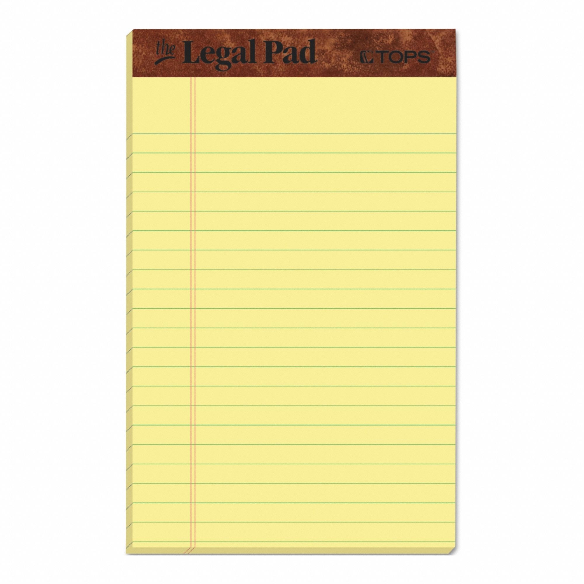 TOPS, 5 in x 8 in Sheet Size, Narrow, Notepad - 35X014|TOP7501 - Grainger