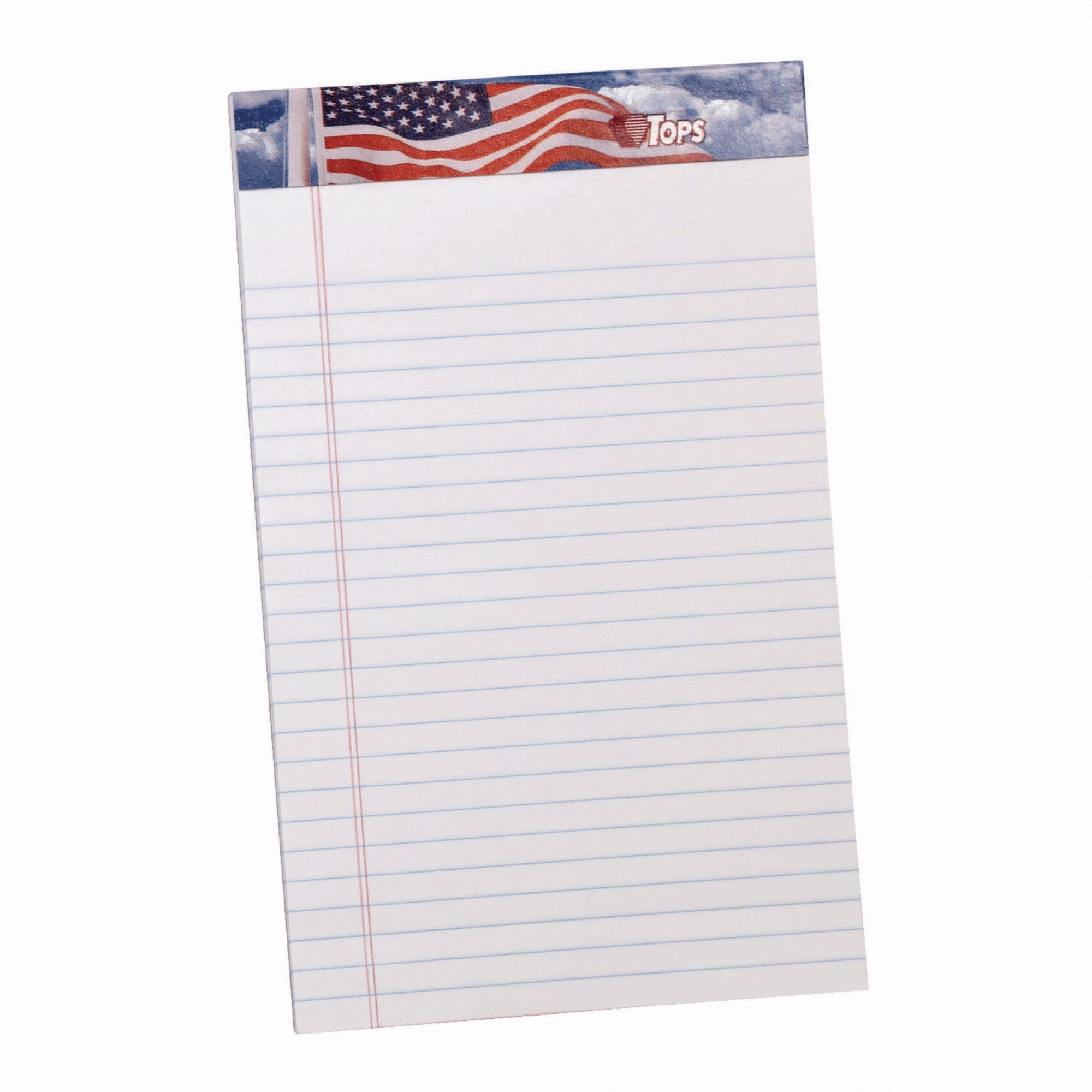 TOPS, 5 in x 8 in Sheet Size, Narrow, Notepad - 35X015|TOP75101 - Grainger