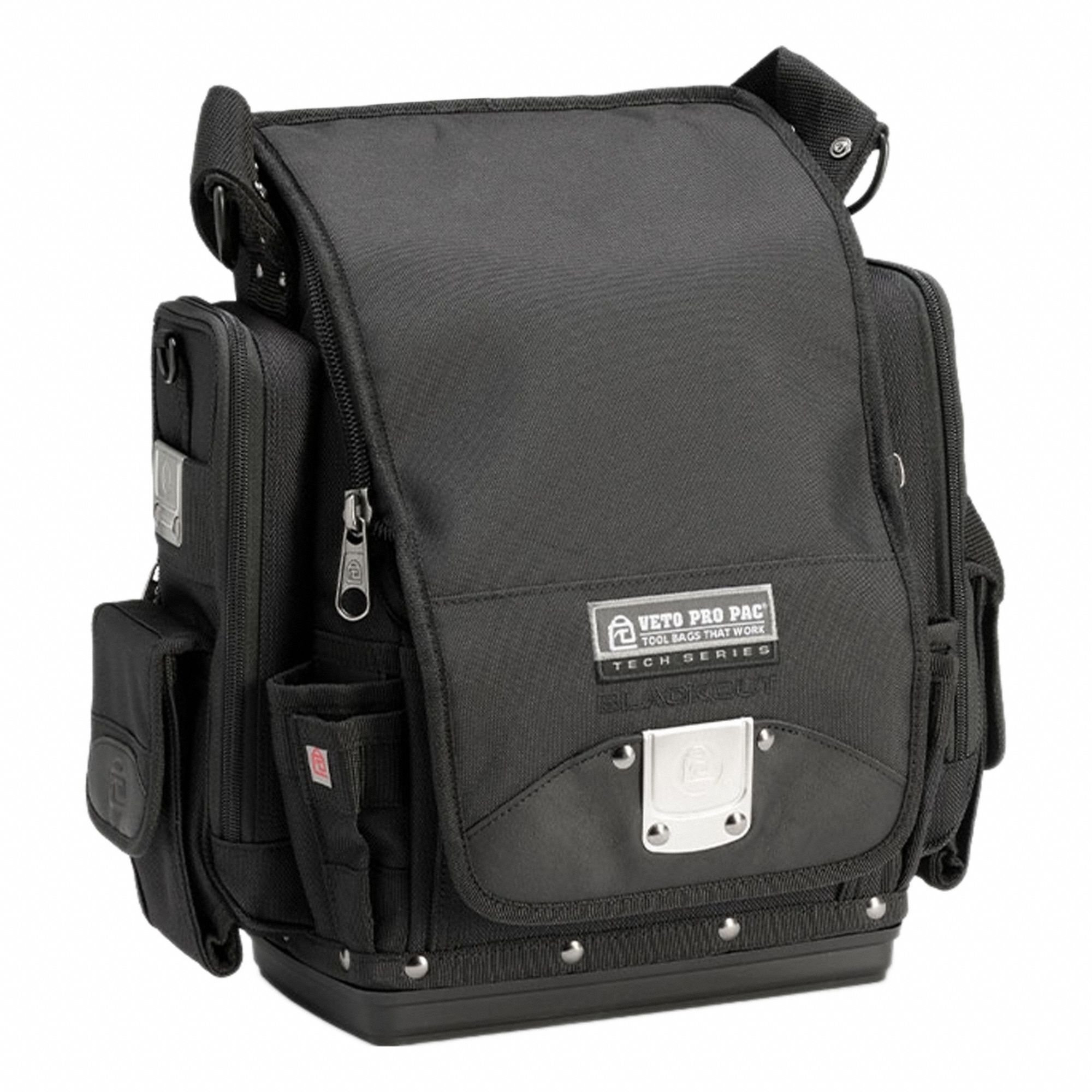 VETO PRO PAC, 47 Pockets, Black, Tool Bag - 843GR4|TP-XXL Blackout ...