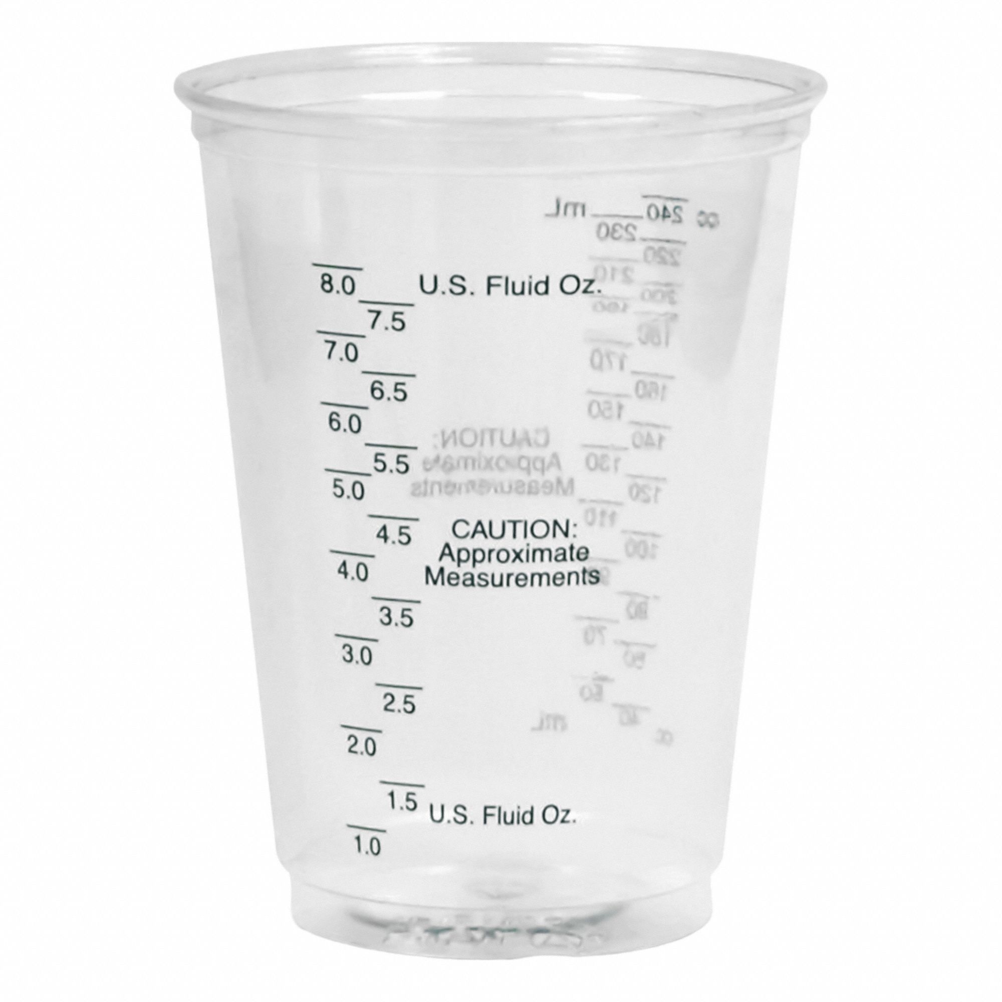 Plastic Medical Cup, 10 oz - Grainger