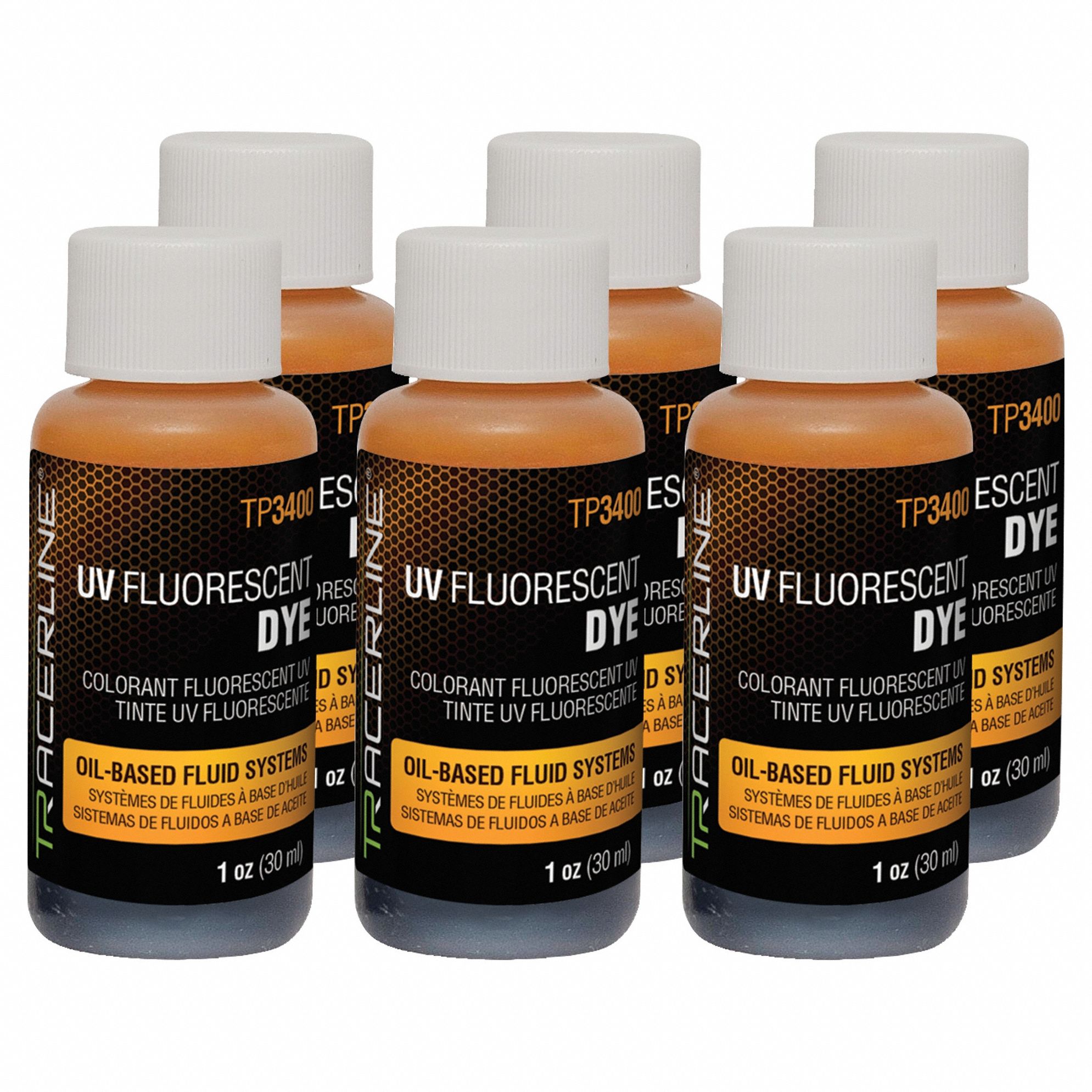 Tracer Products Tp3400-1p6 6 1 Oz 30 Ml Bottles Services up to 6 ...