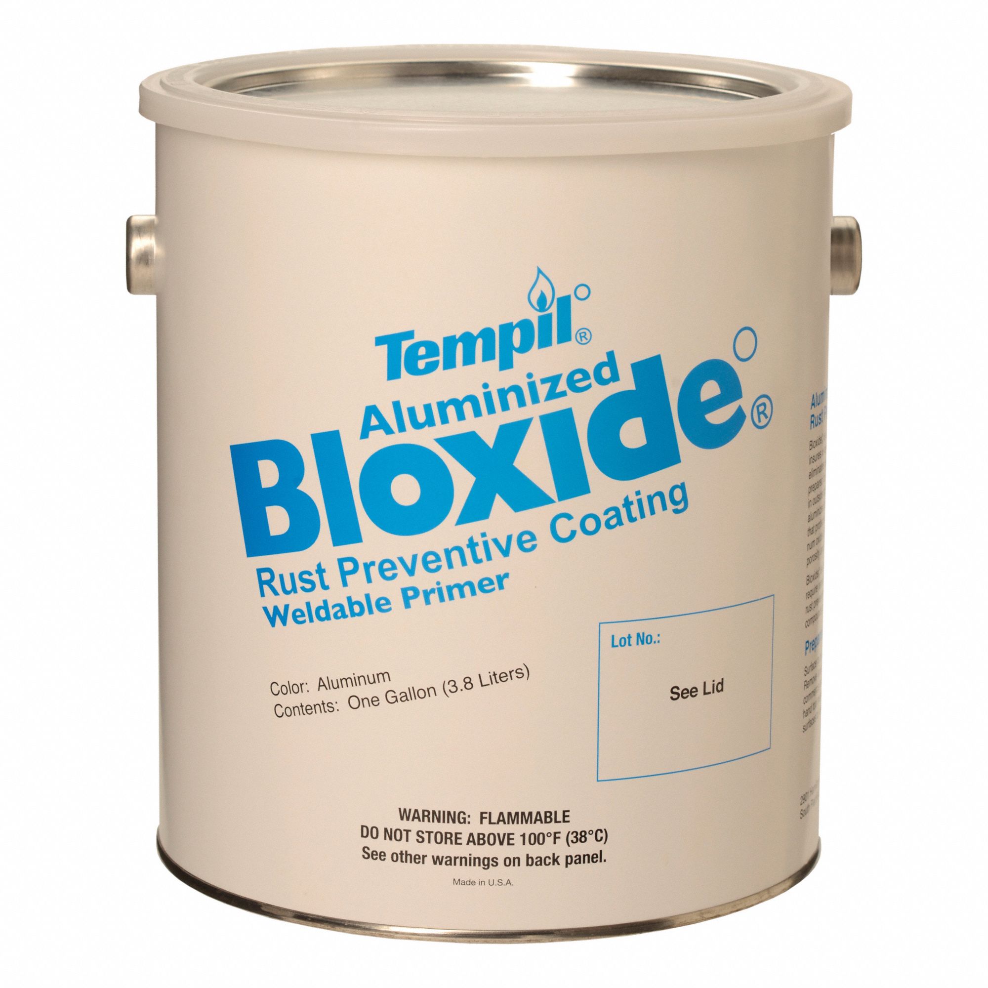 TEMPIL WELDABLE PRIMER, DRY TIME 1 HOUR, TEMP 50 TO 90 ° F, 200 TO 300 ...