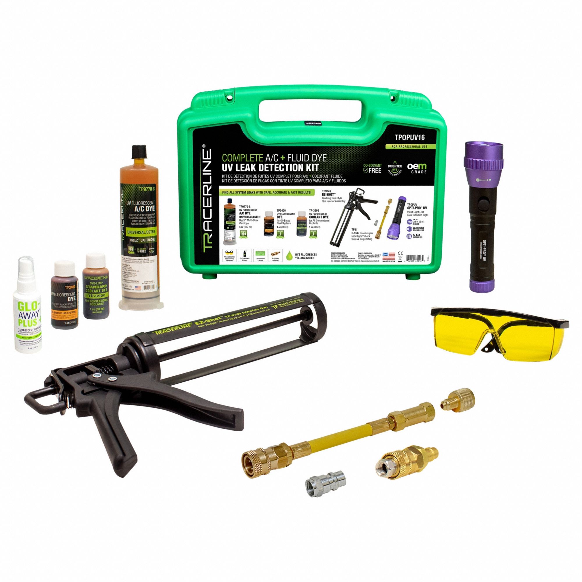 TRACERLINE, UV Leak Detection Kit, 1 Pieces, UV Leak Detection Kit ... TRACERLINE, UV Leak Detection Kit, 1 Pieces, UV Leak Detection Kit ...