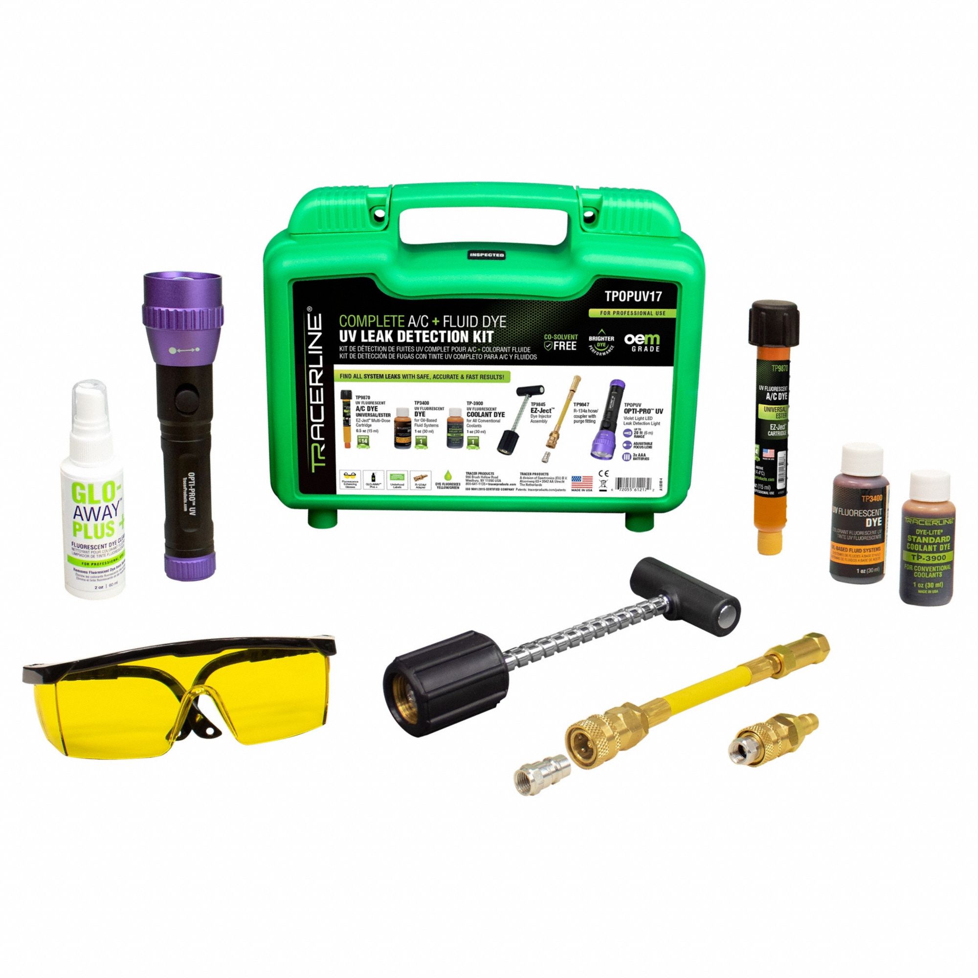 TRACERLINE, UV Leak Detection Kit, 1 Pieces, UV Leak Detection Kit ... TRACERLINE, UV Leak Detection Kit, 1 Pieces, UV Leak Detection Kit ...