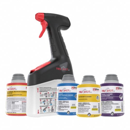 SC JOHNSON PROFESSIONAL, Trigger Spray Bottle, Concentrated, TruShot 2. ...