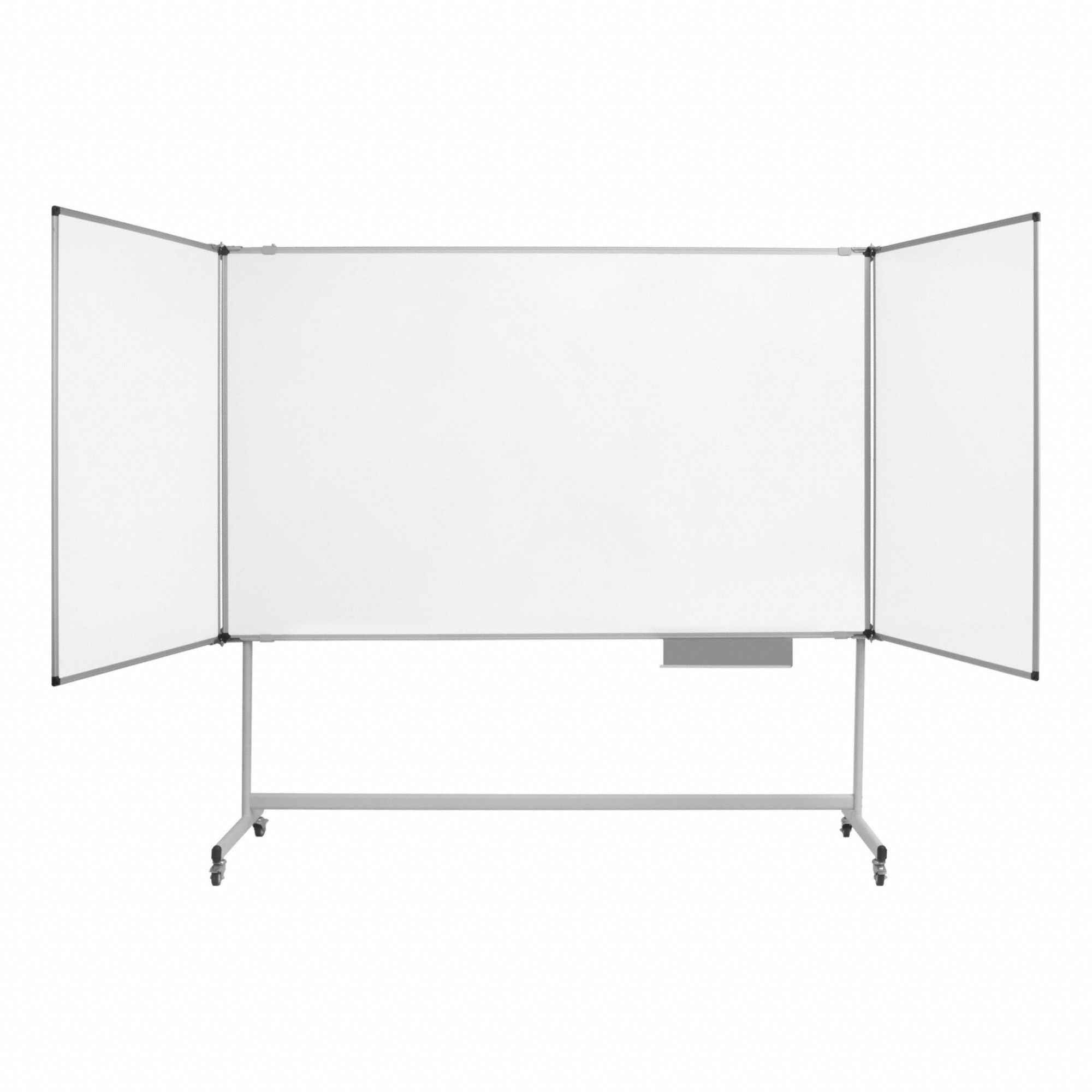 MASTERVISION, 60 in Overall Ht, 59 in Overall Wd, Dry Erase Board ...