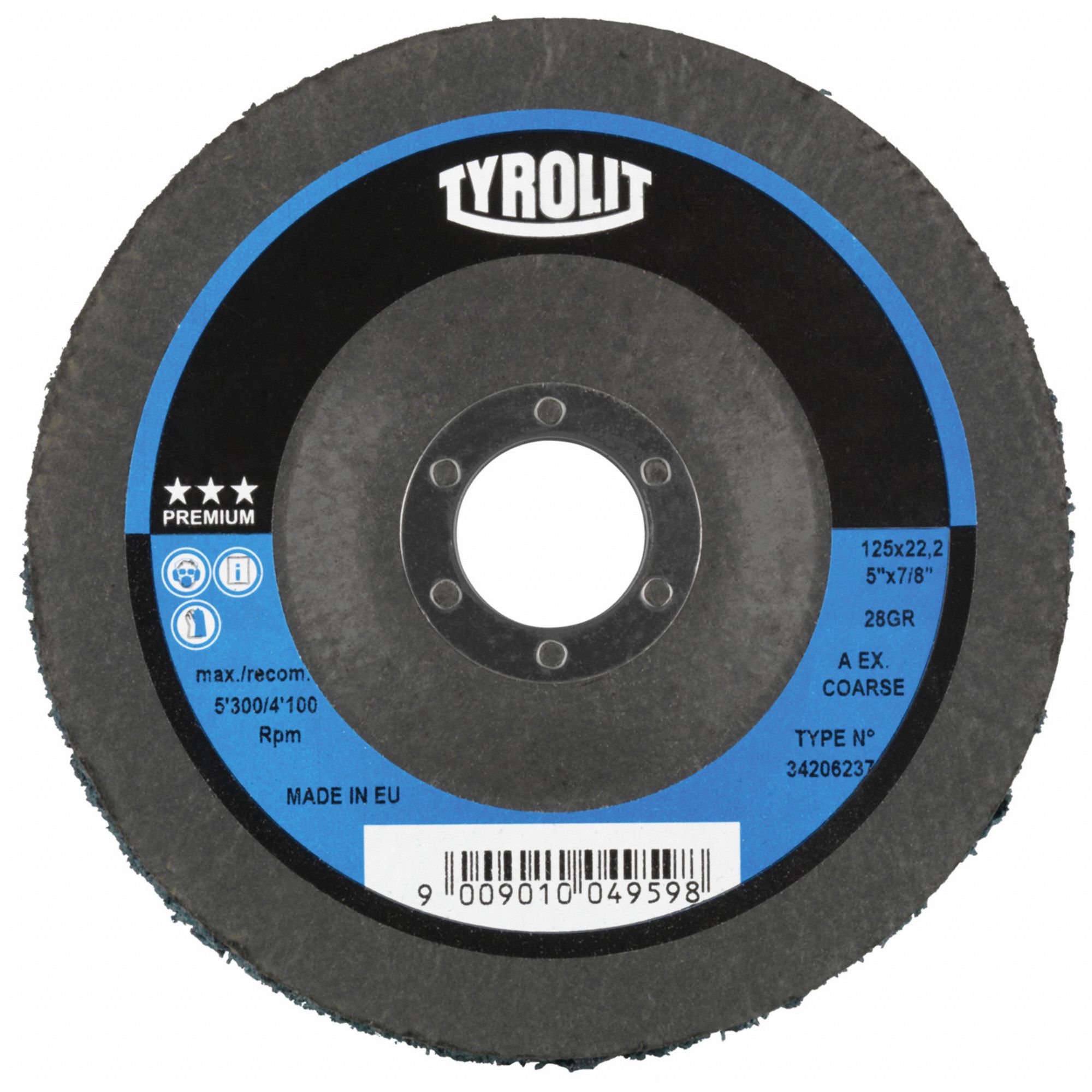 TYROLIT ROUGH CLEANING DISC T27 5X7/8 EXCOA - 12877 - TYT34206237 ...
