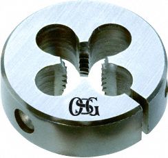 OSG, Adj, High Speed Steel, Adjustable Split Round Dies - 808P99|46143 ...