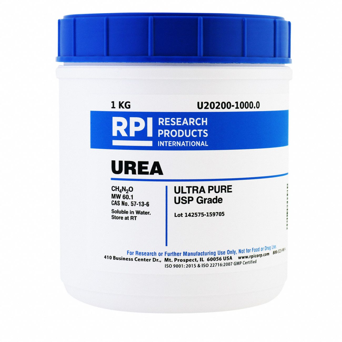 USP, 1 kg, Urea - 30UE06|U20200-1000.0 - Grainger