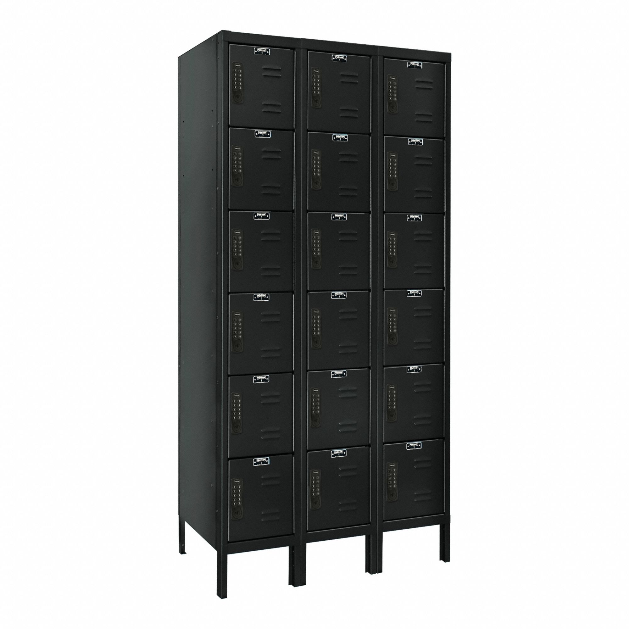 HALLOWELL, 12 in x 15 in x 12 in, 6 Tiers, Locker - 882HP7|UEL3258-6A ...