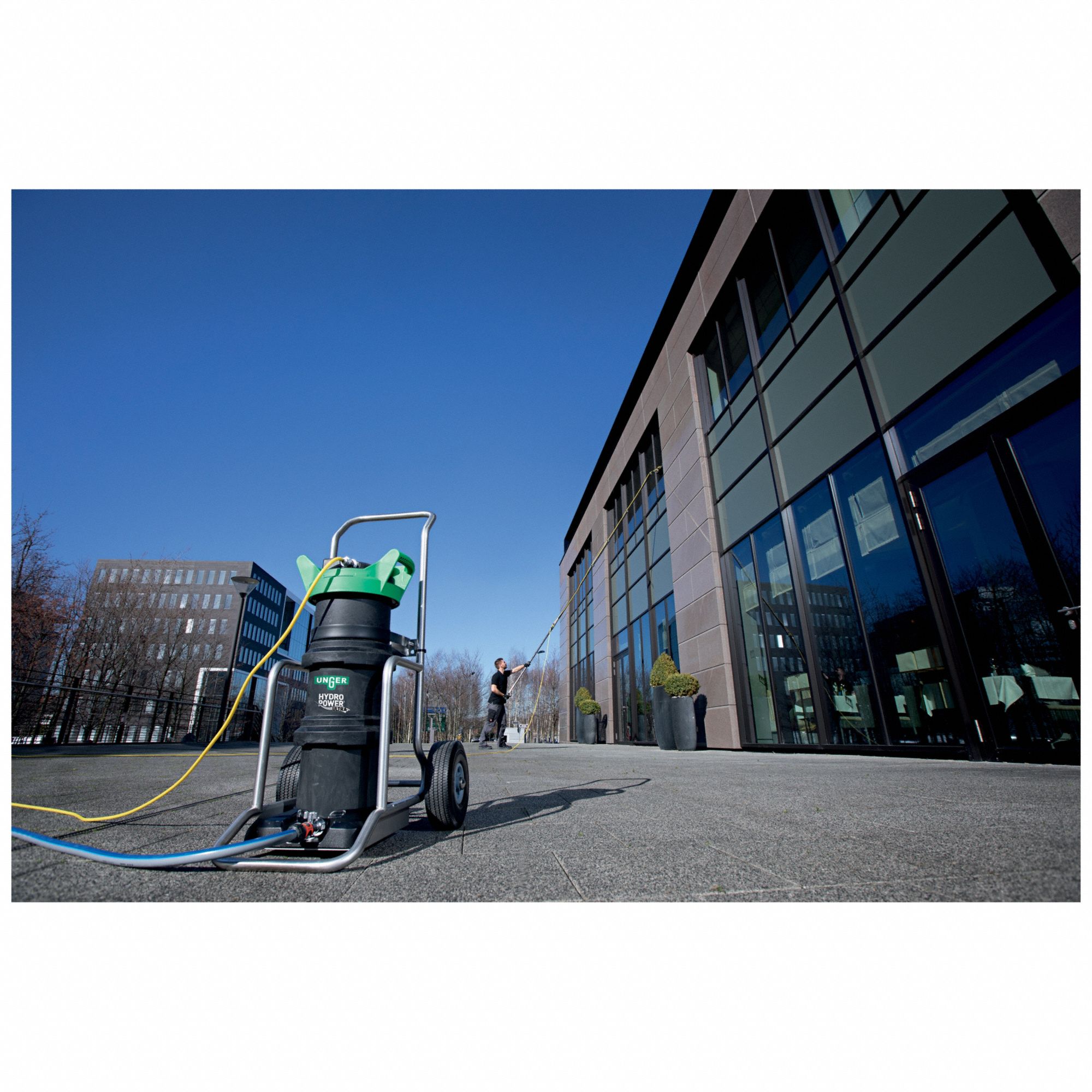 UNGER Water-Fed Window Cleaning System, Black - 801CH6|UHPK4 - Grainger