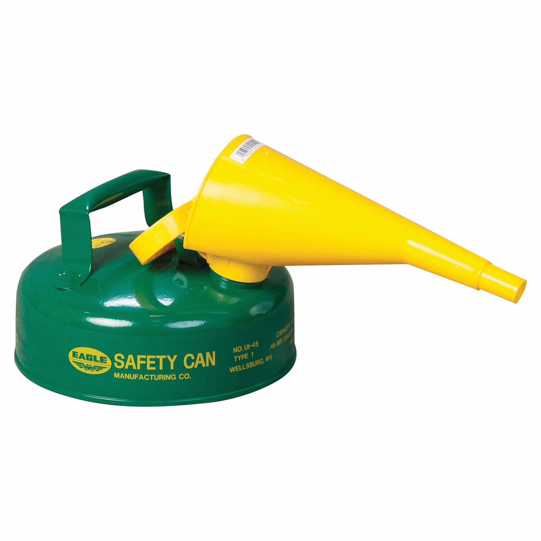 EAGLE, For Use With Oil, 1/2 gal Capacity, Type I Safety Can - 812F67 ...